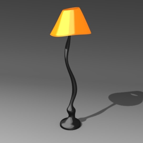 cartoon lamp 3d 3ds