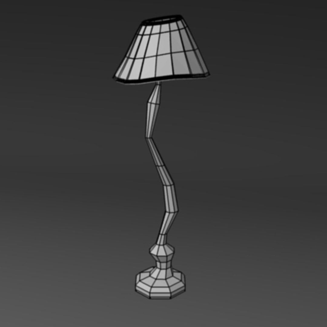 Cartoon Lamp 3d 3ds