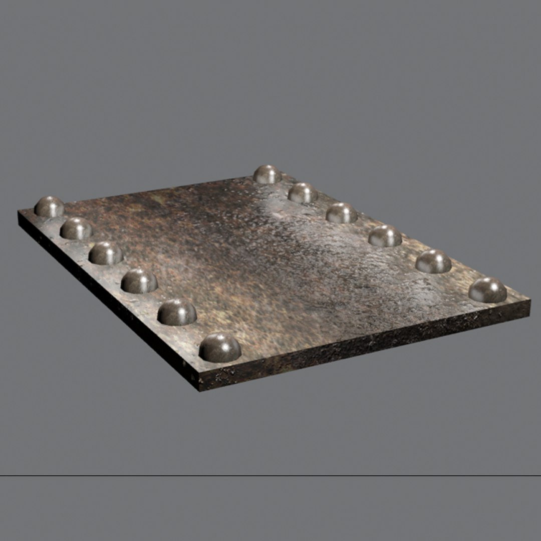 3d plate metal