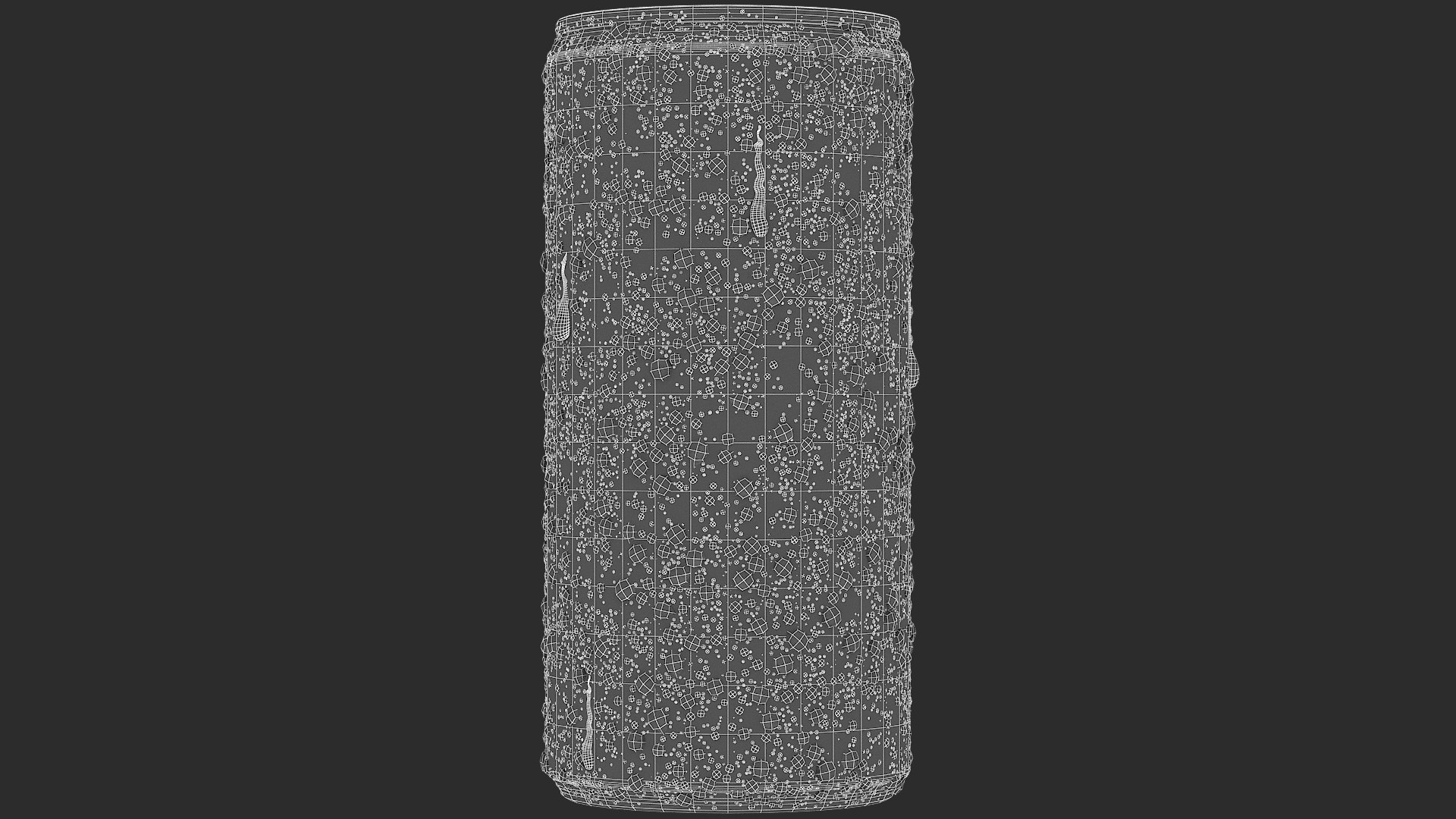 Slim Soda Can With Droplets 200ml 3D - TurboSquid 2242214