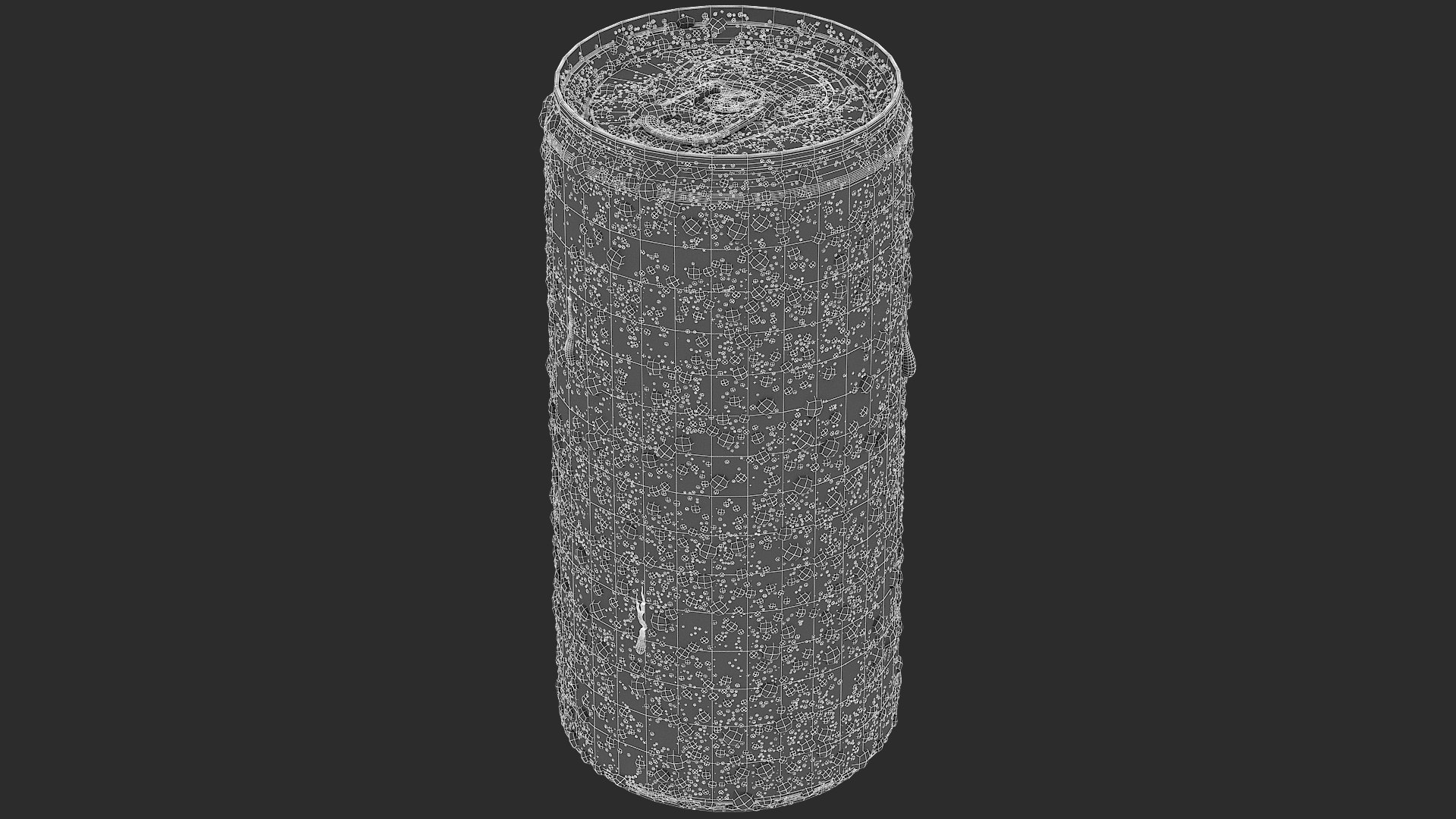 Slim Soda Can With Droplets 200ml 3D - TurboSquid 2242214