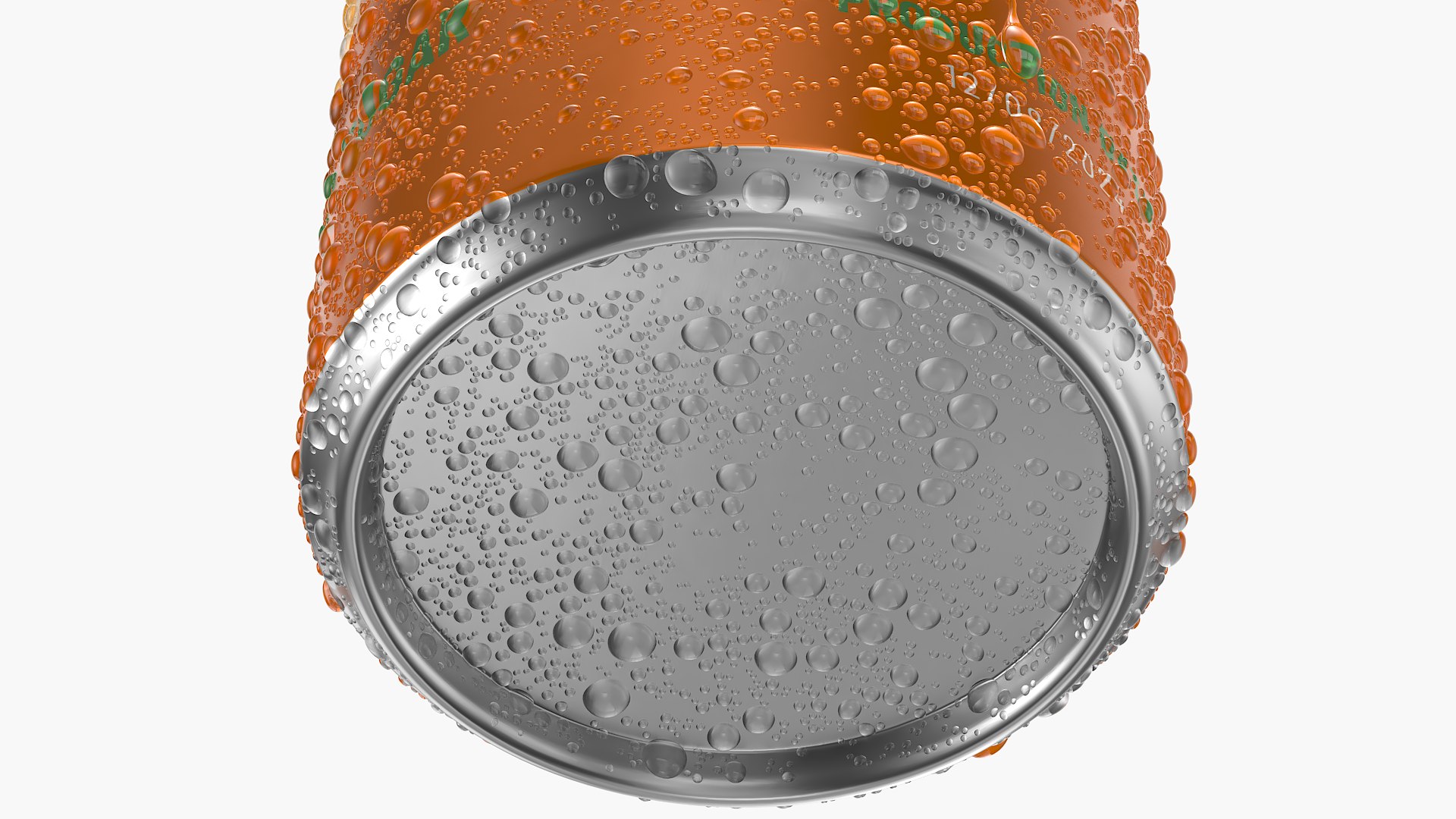 Slim Soda Can With Droplets 200ml 3D - TurboSquid 2242214