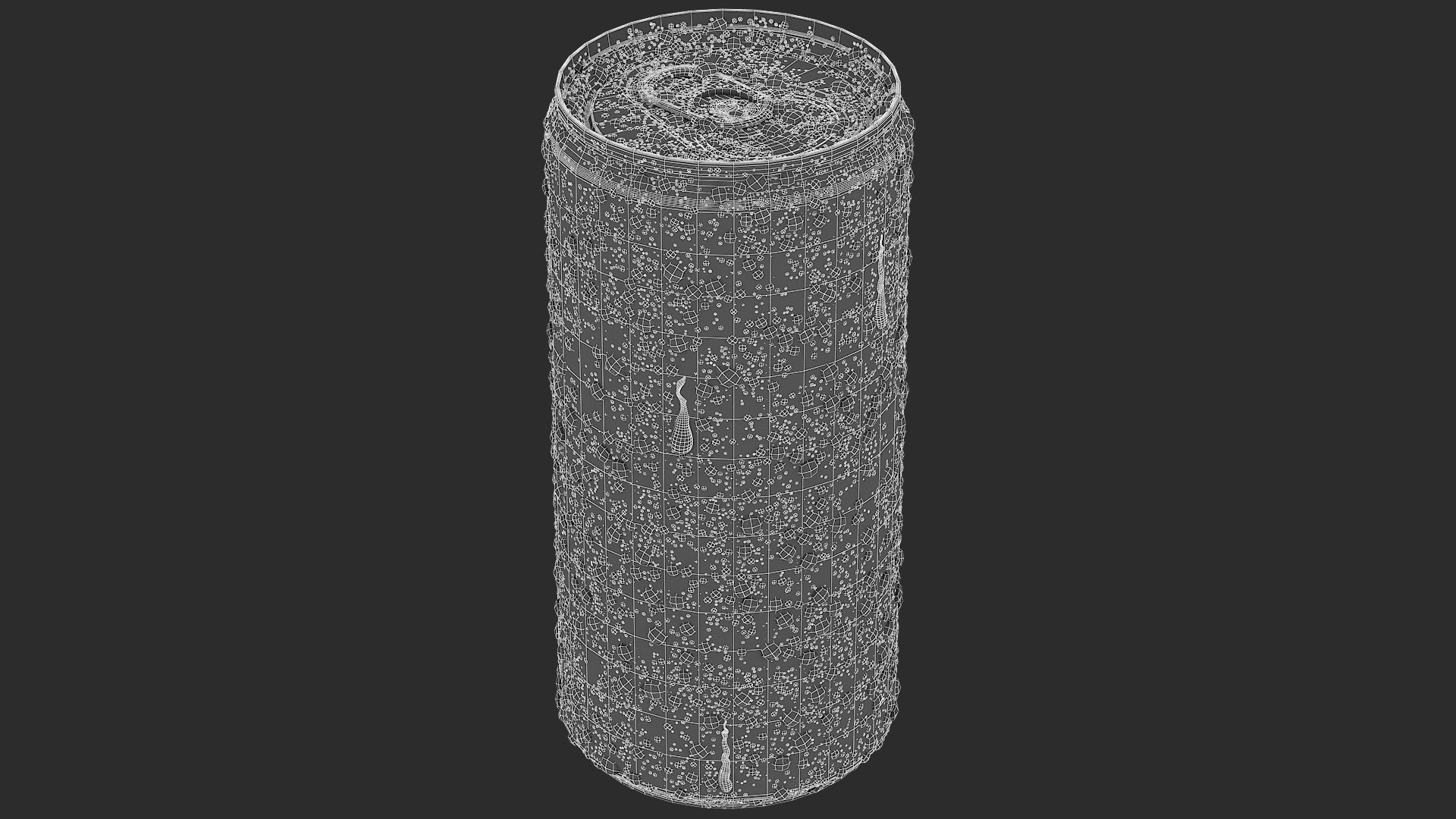 Slim Soda Can With Droplets 200ml 3D - TurboSquid 2242214