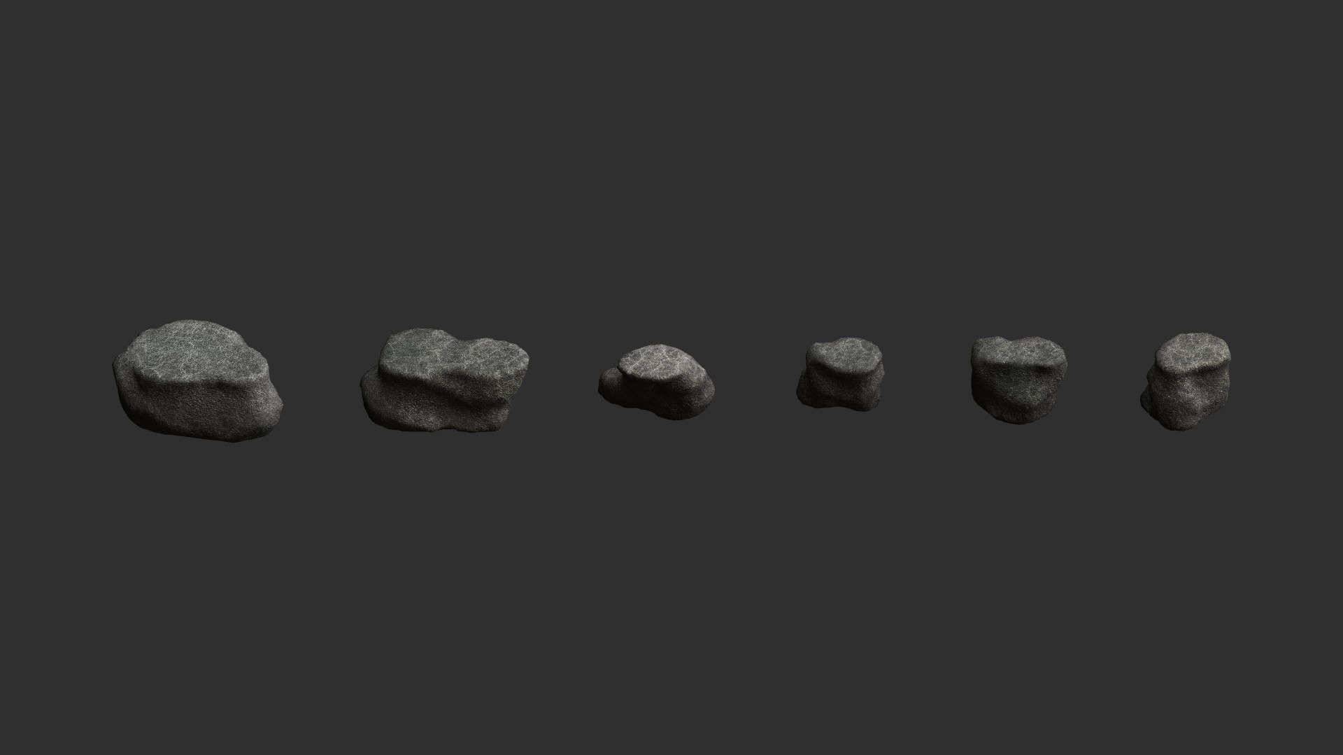 3D Model Short Flat Rocks - Cave - TurboSquid 1979416