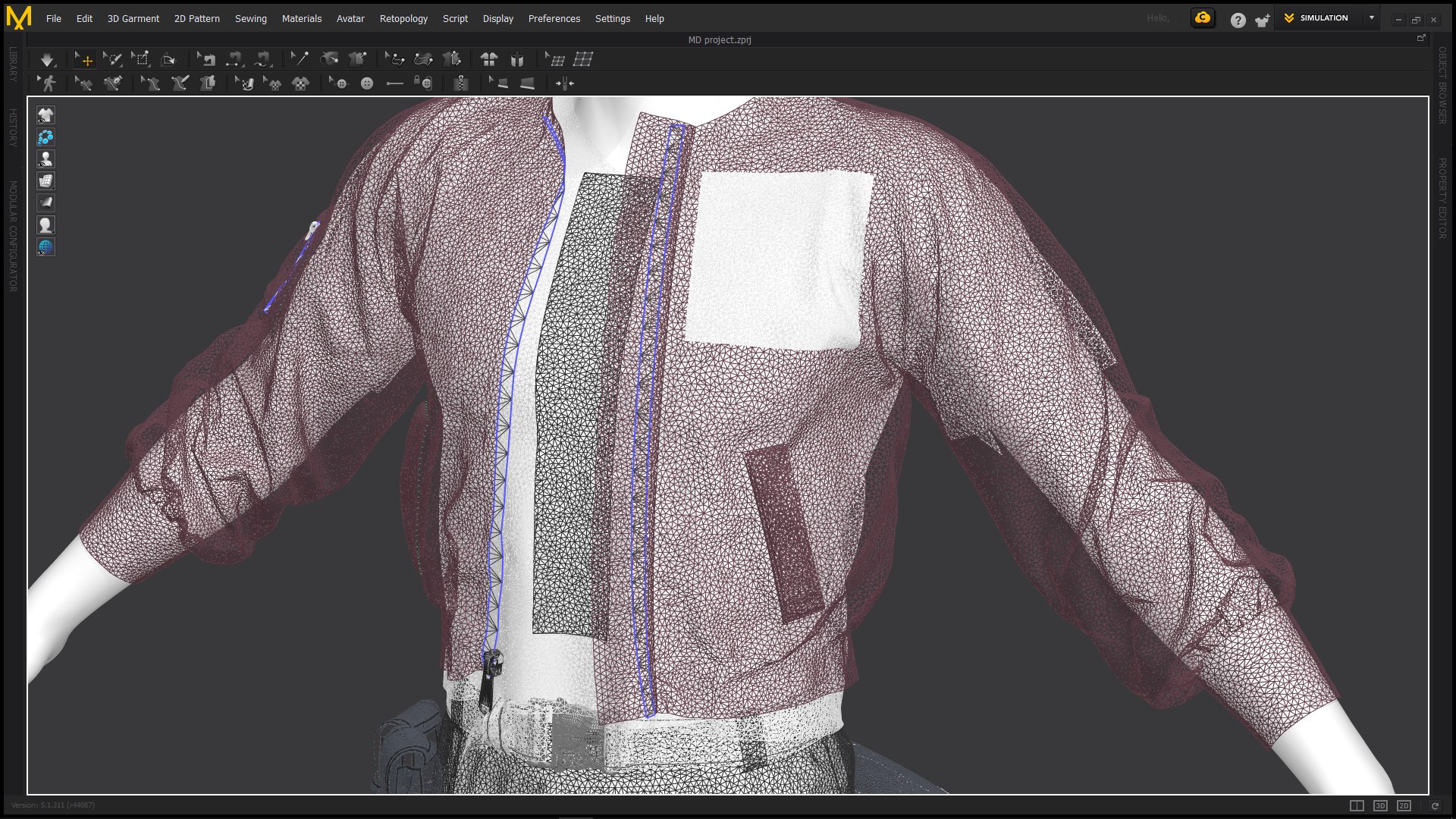 Male Streetwear 3. Marvelous Designer Clo 3D project 3D model ...