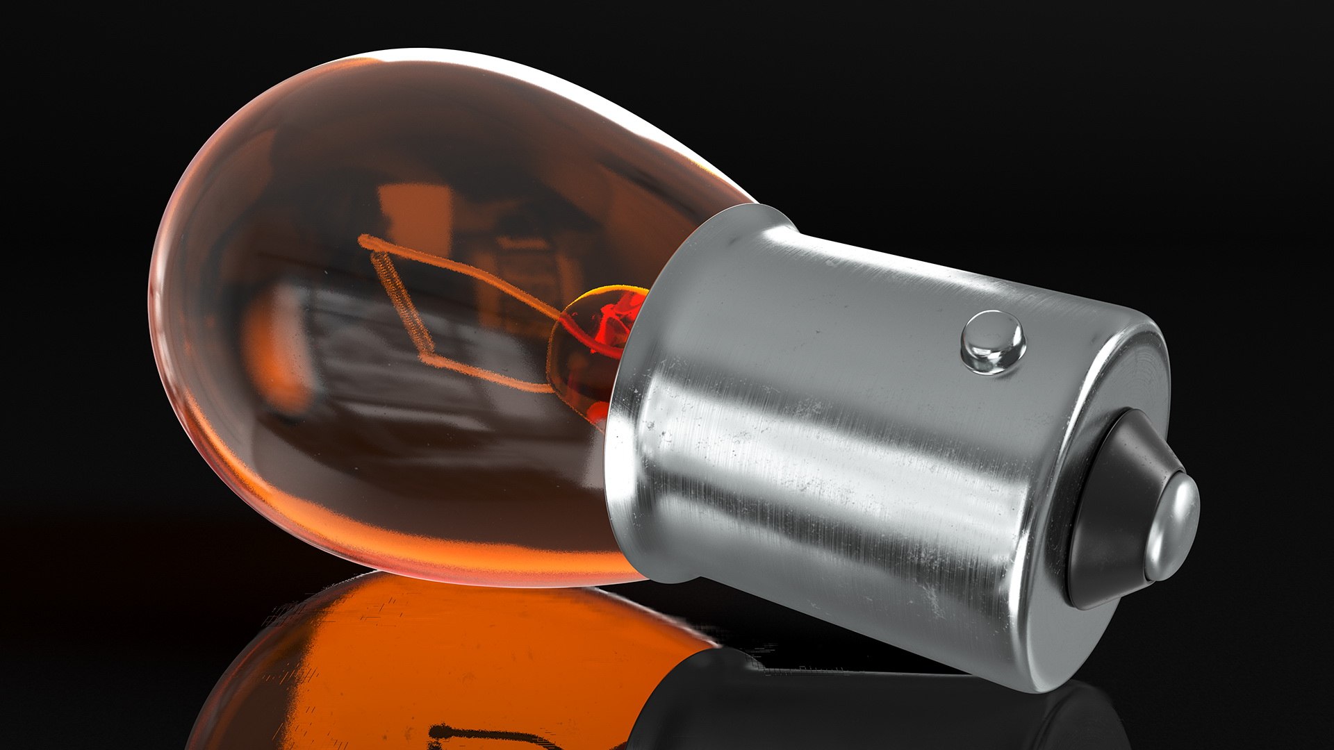 3D p21w ba15s halogen light - TurboSquid 1629200