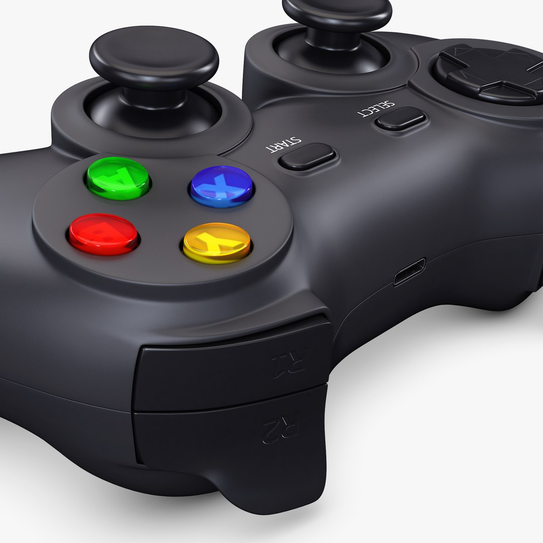 3D Generic Video Game Controller M 1 - TurboSquid 1982612