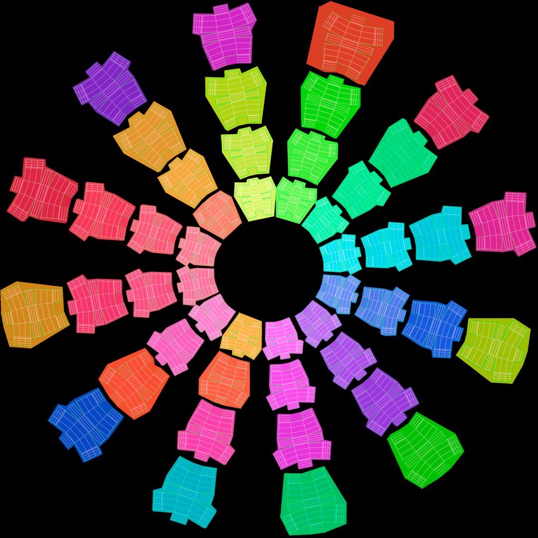 3d Model Color Wheel