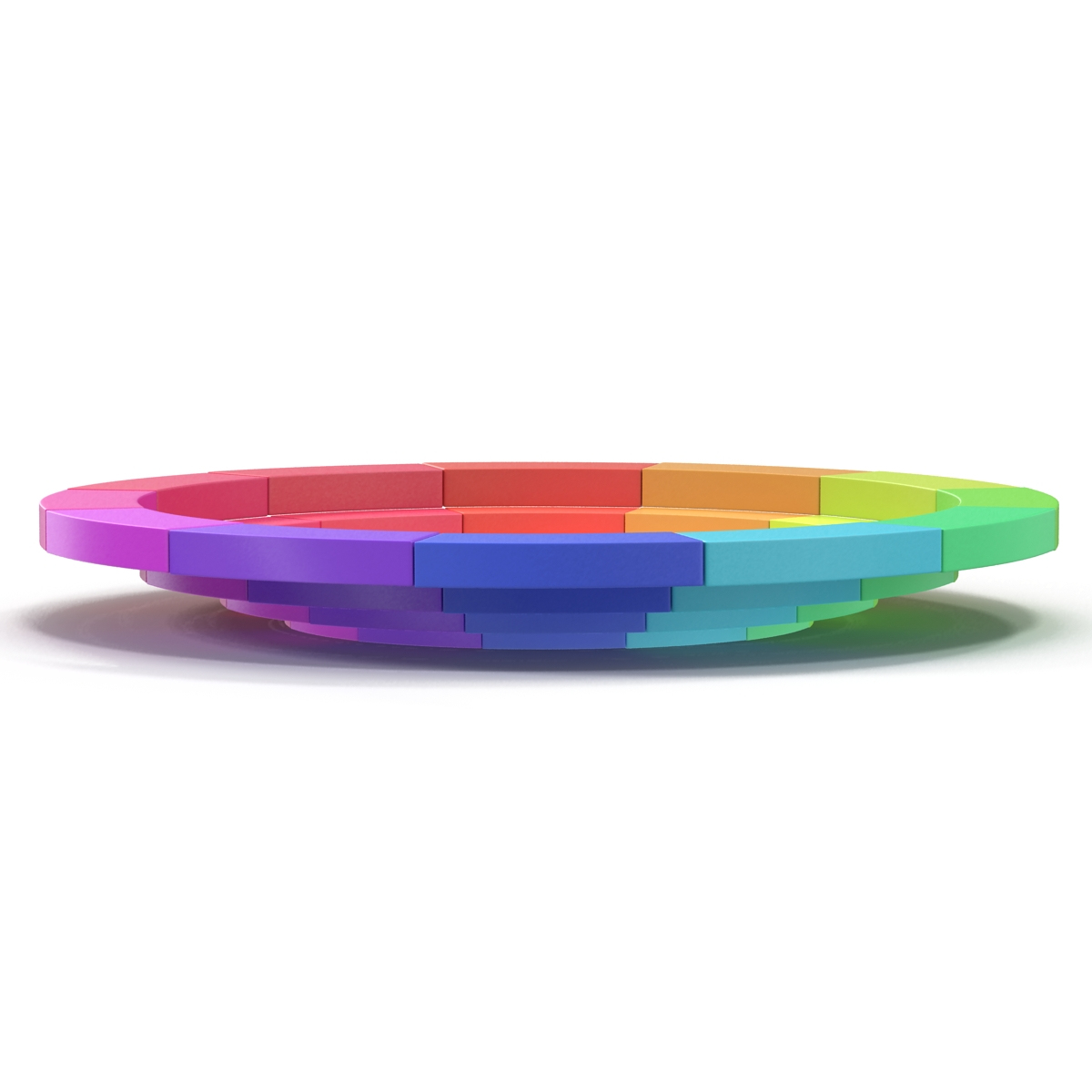 3d model color wheel
