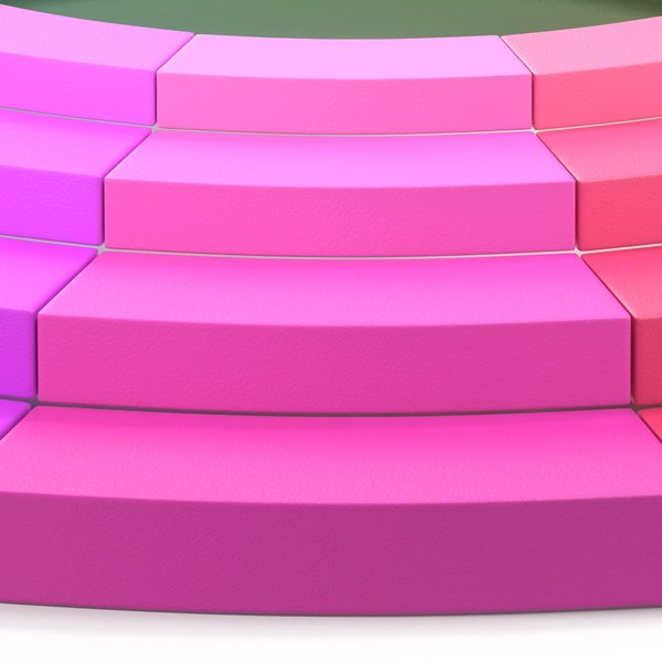 3d model color wheel