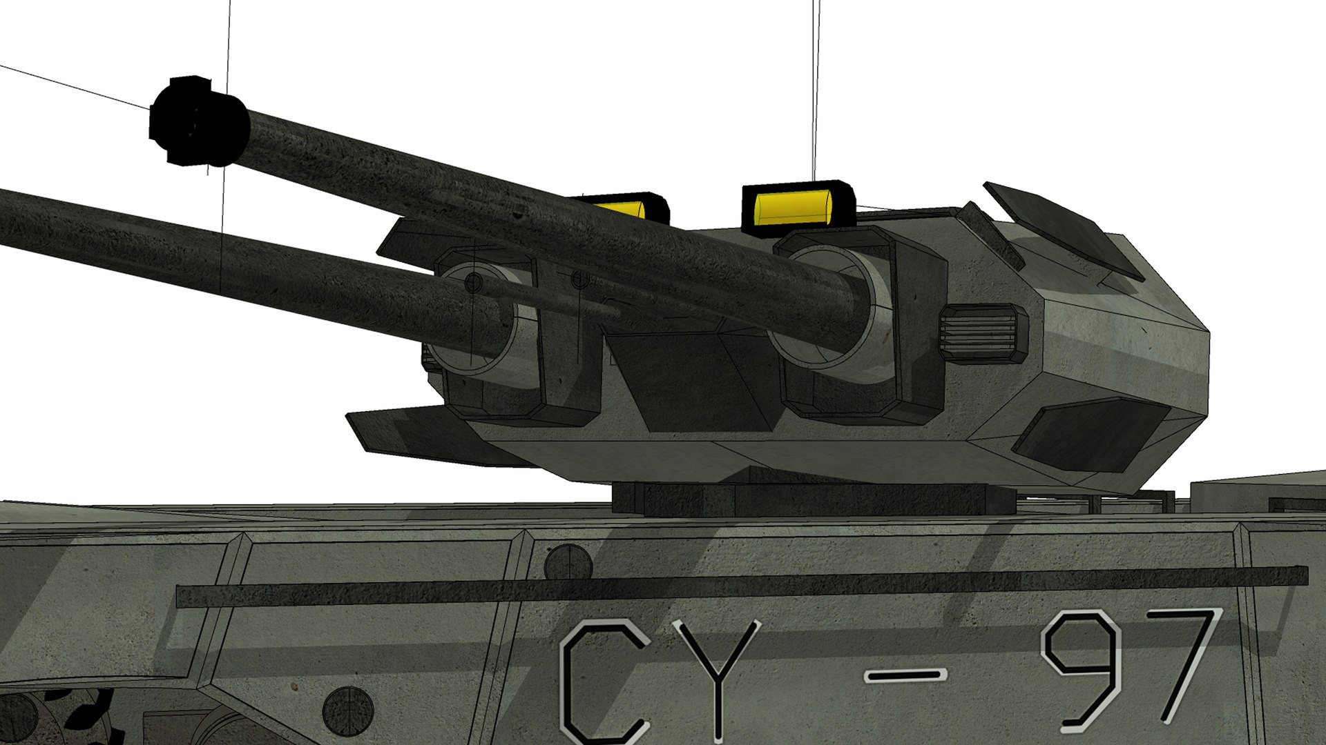 TANK INSPIRED BY METAL SLUG TANI OH BOSS 3D Model - TurboSquid 2341458