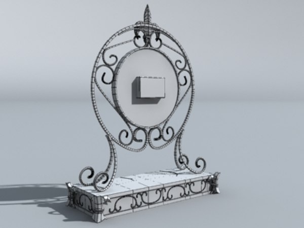 3d model clock