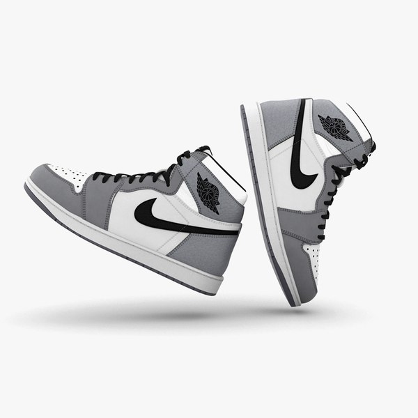 AirJordan 1 Retro HighOG Color Gray 3D - TurboSquid 2013793