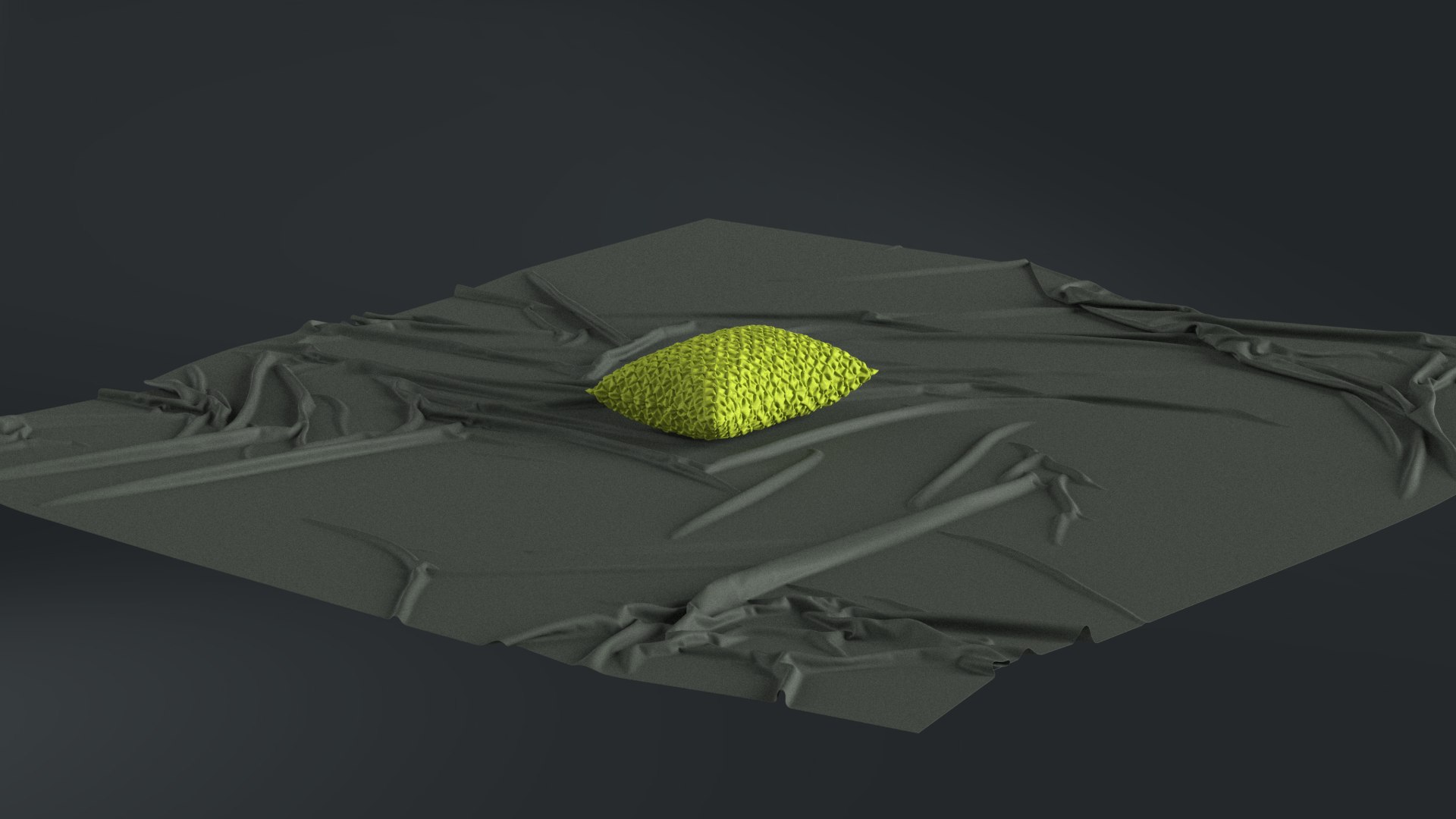 Pillow Smock Effect 3D Model - TurboSquid 1946462