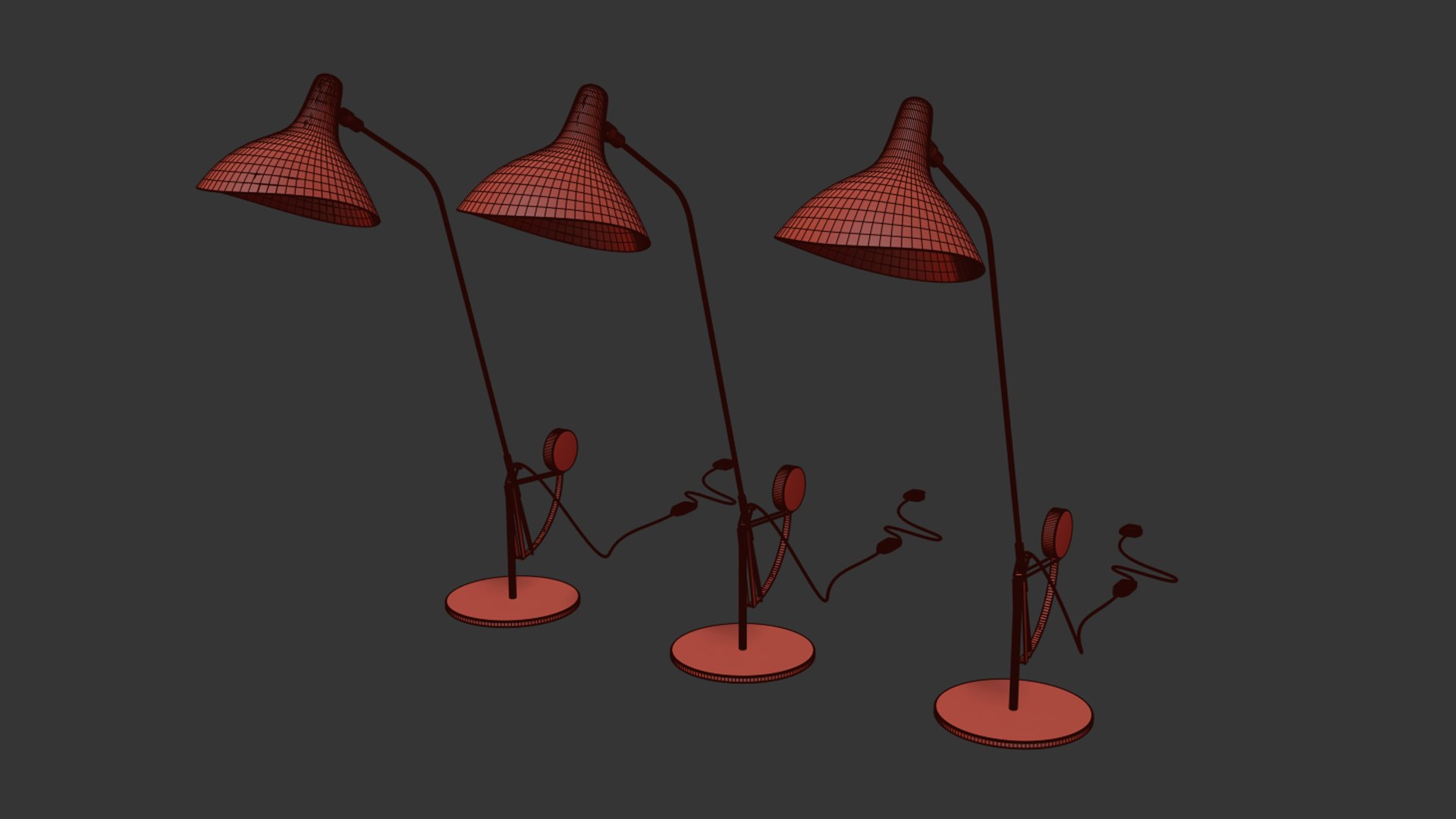 MANTIS BS3 BL By DCW Editions Floor Lamp Model - TurboSquid 2125682