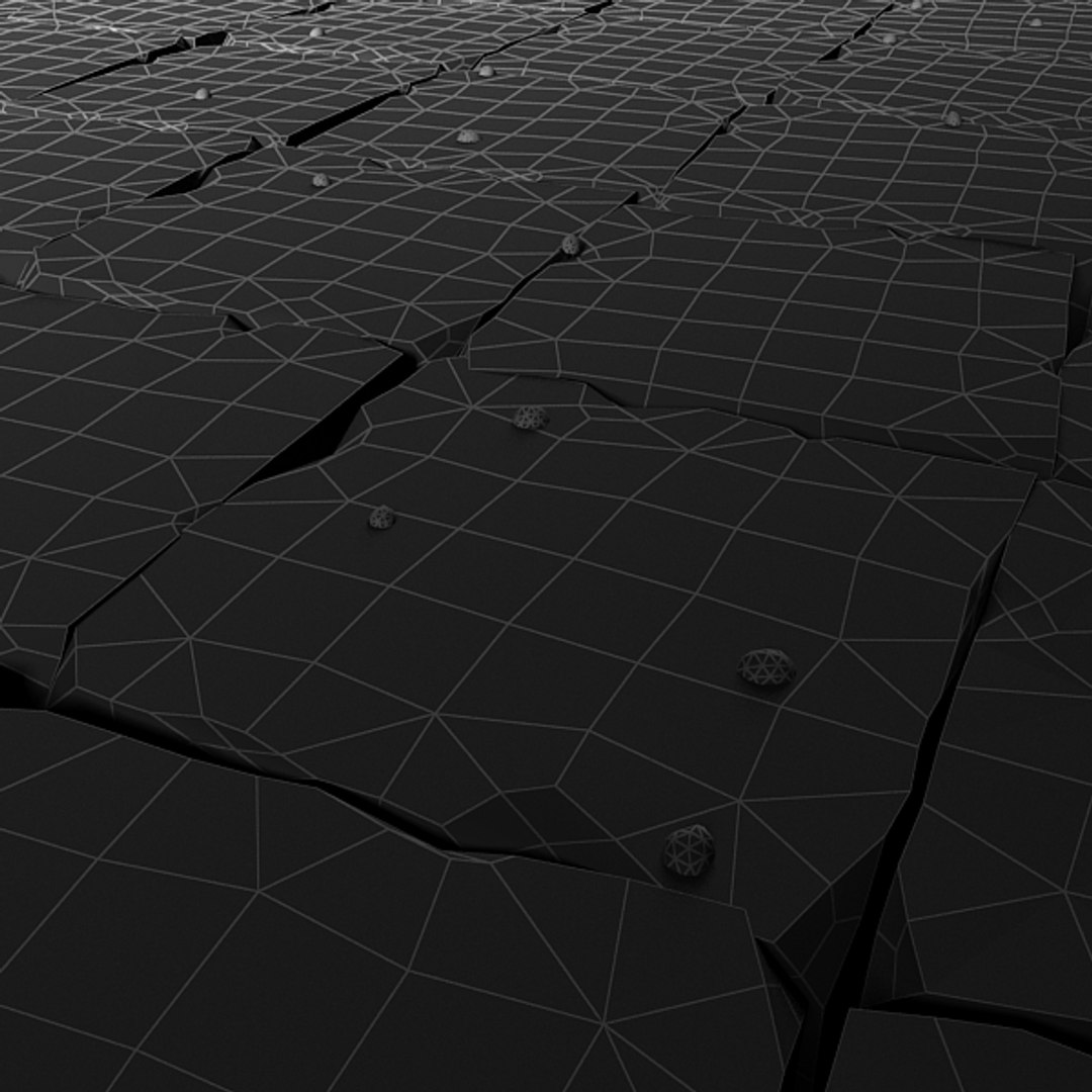 3ds Max Stone Pavement