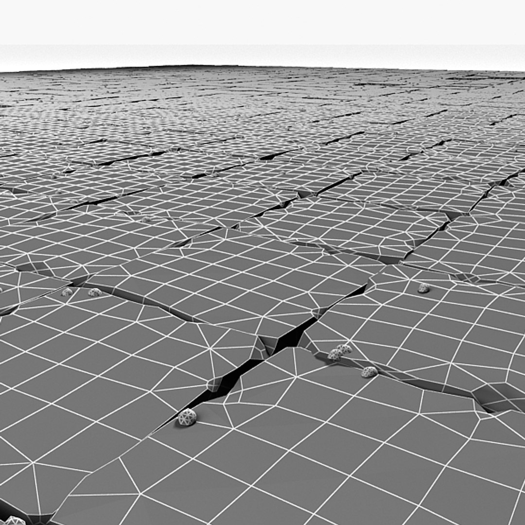 3ds Max Stone Pavement