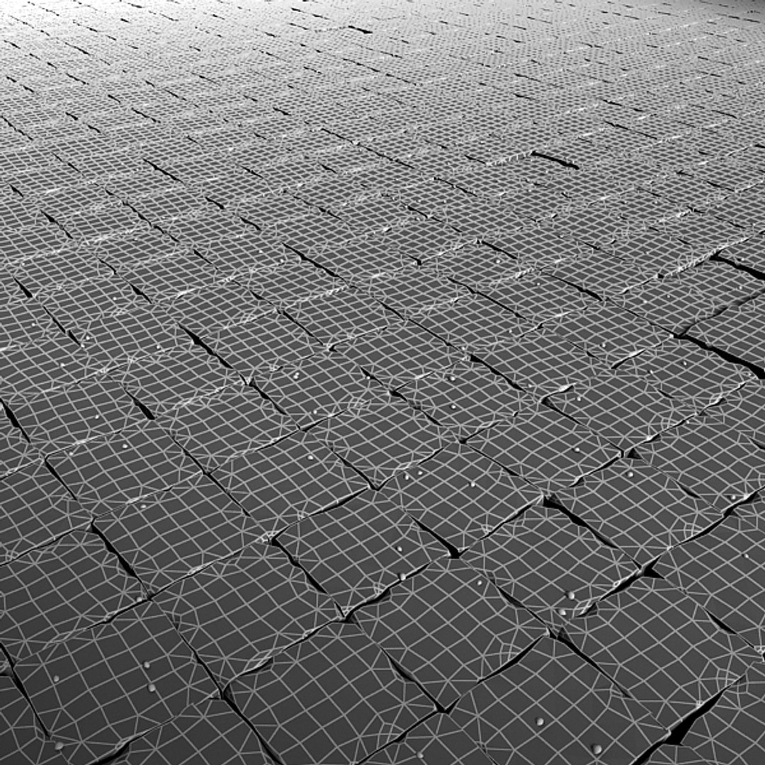 3ds Max Stone Pavement