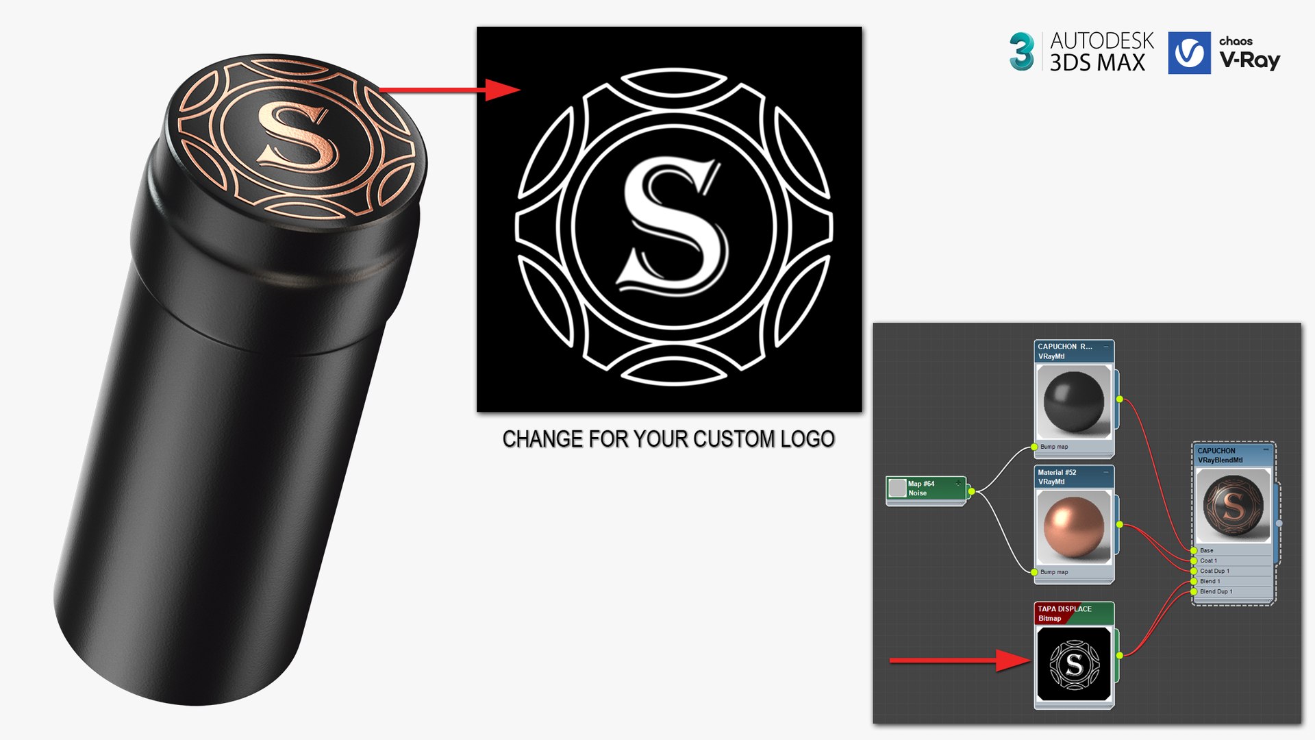 3D Wine Bottle Cap - TurboSquid 1856833