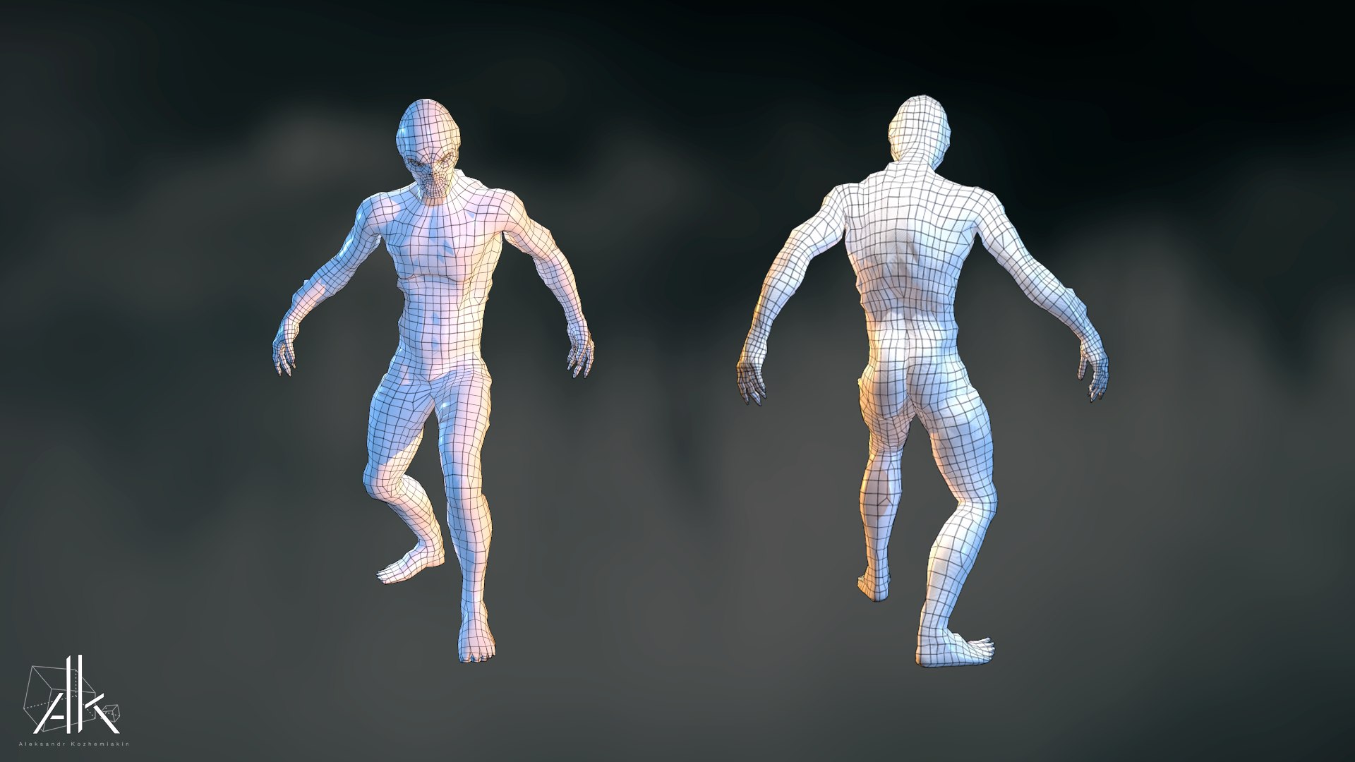 Mutant Characters Humanoid 3D Model - TurboSquid 1504752