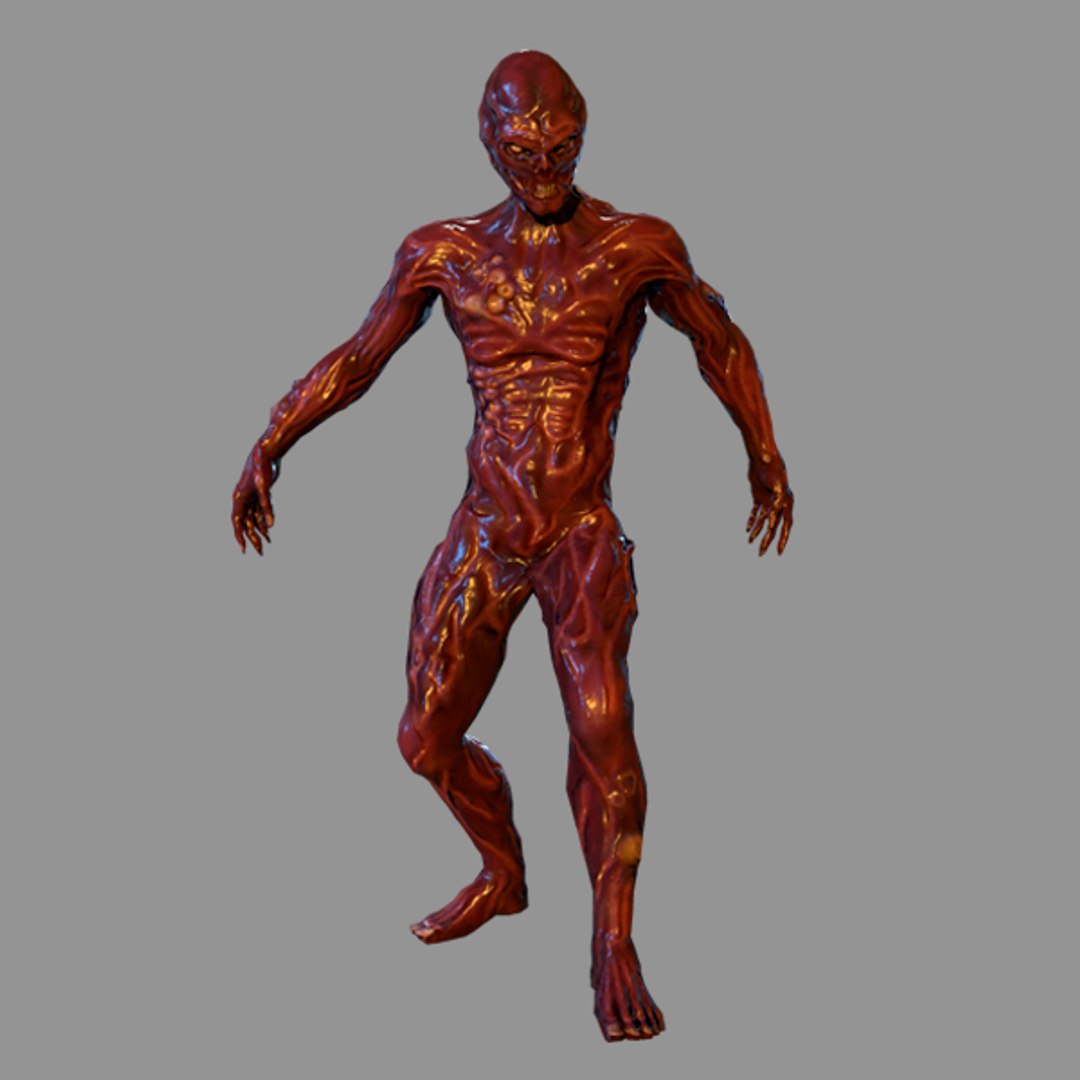 Mutant Characters Humanoid 3D Model - TurboSquid 1504752