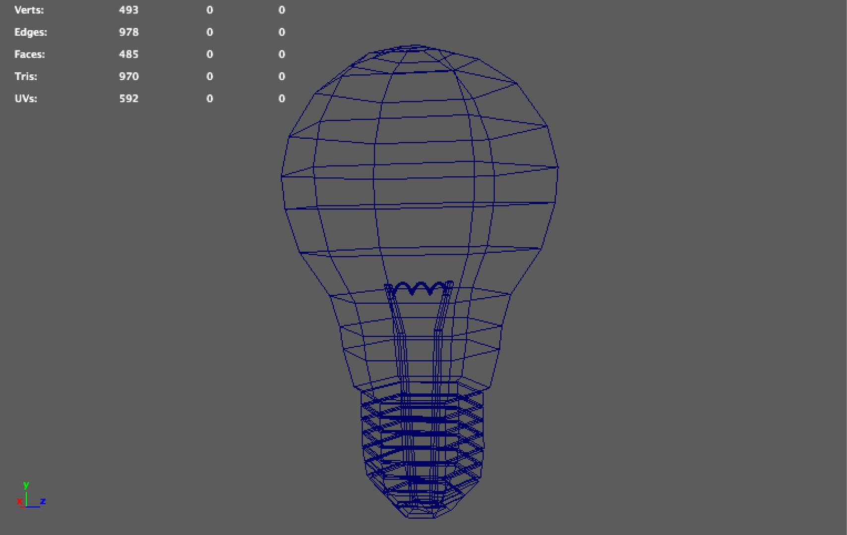 C4d Light Bulb