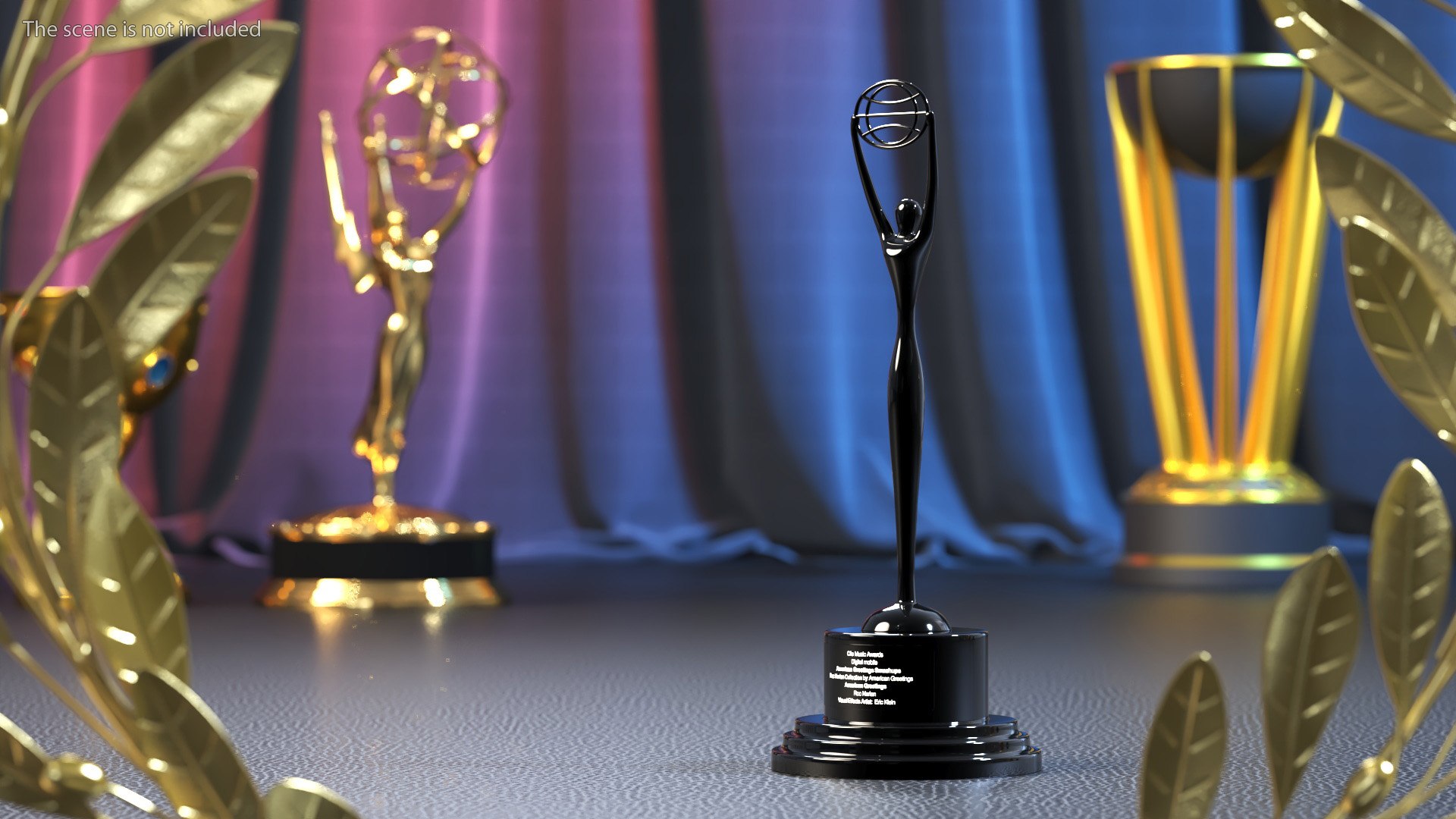 Media Trophies Collection 3D - TurboSquid 2356893