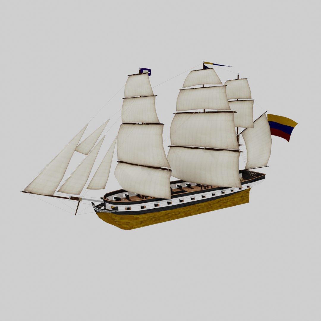 3D Corbeta Bolivar - TurboSquid 1981729