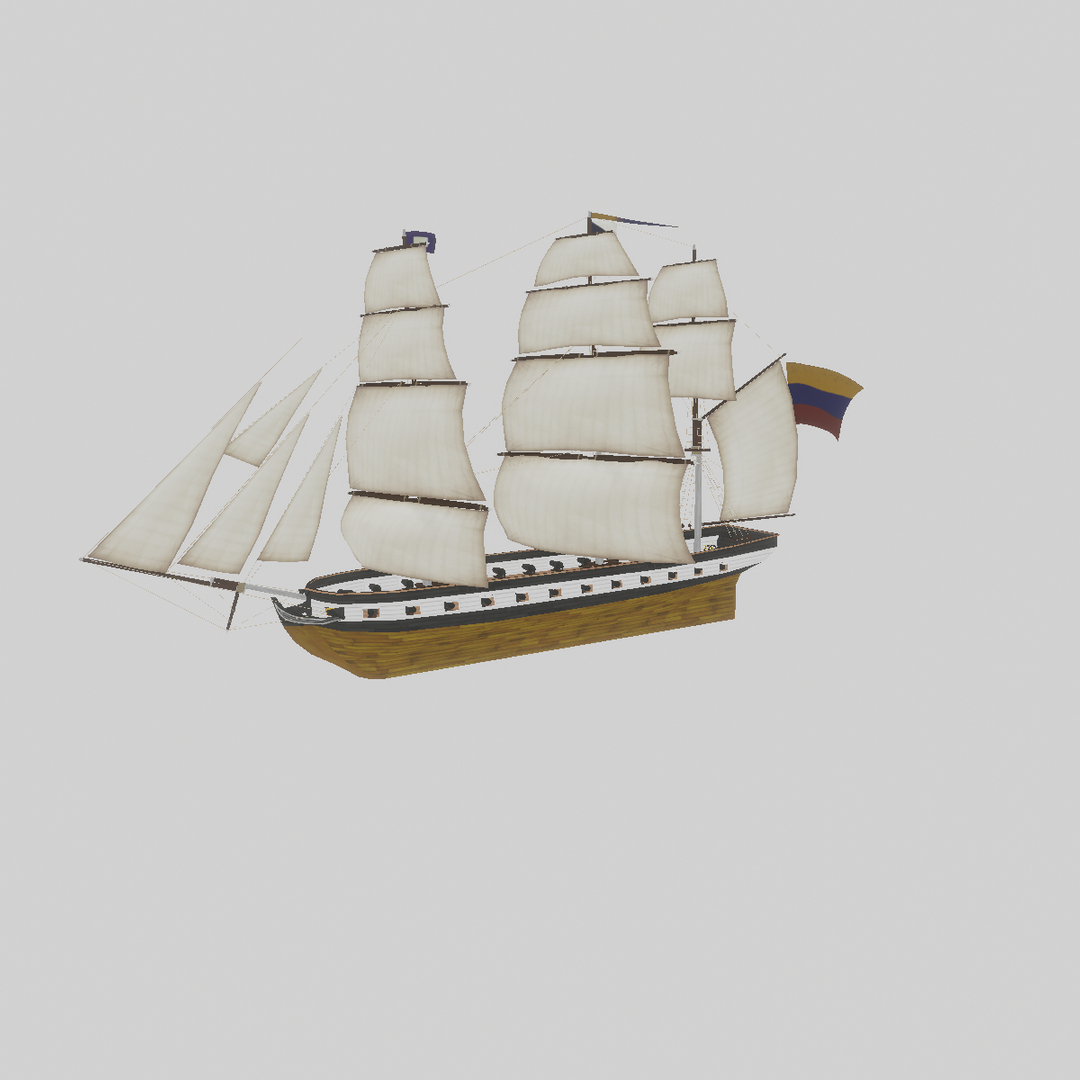 3D Corbeta Bolivar - TurboSquid 1981729