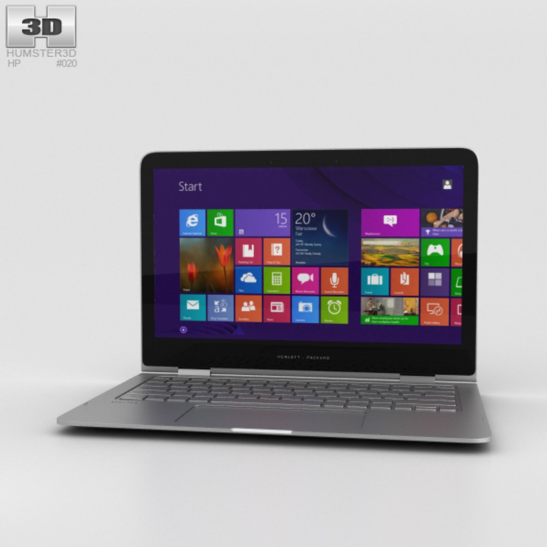 Hp X360 Spectre 3D Model - TurboSquid 1223029