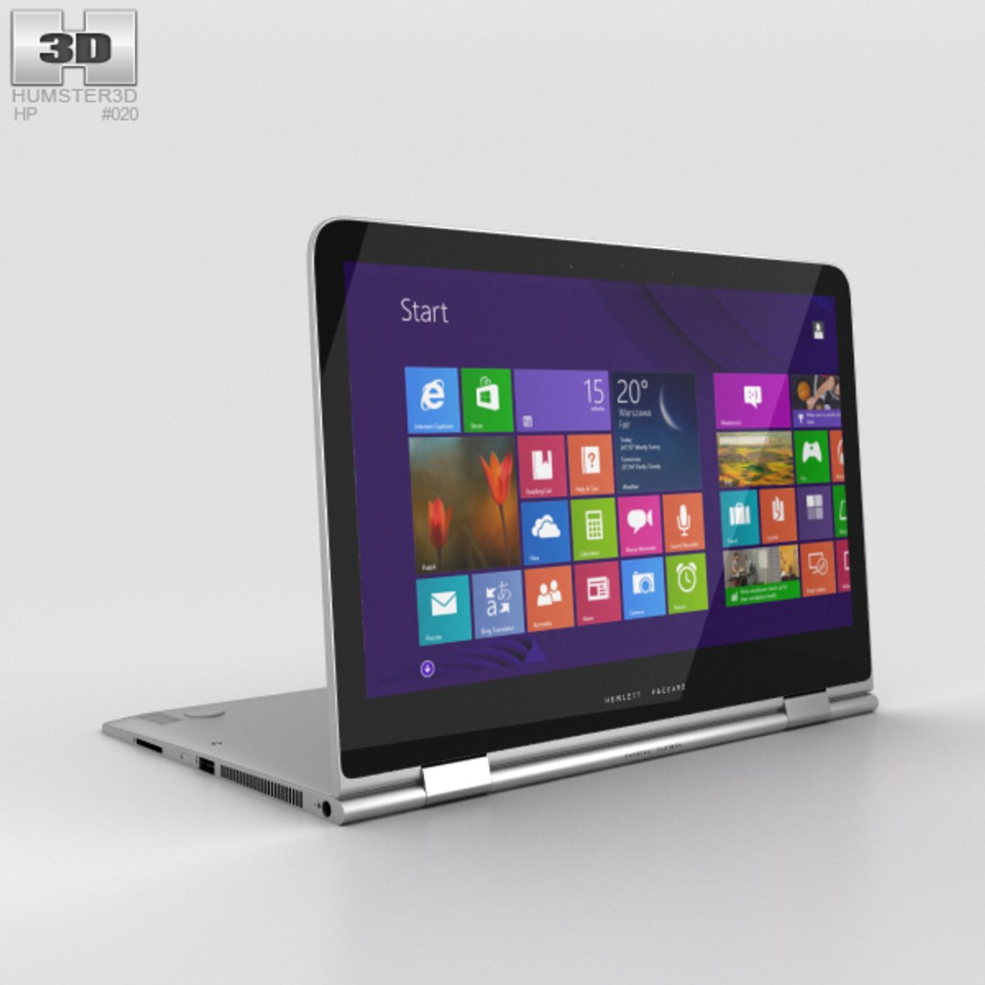 Hp X360 Spectre 3D Model - TurboSquid 1223029