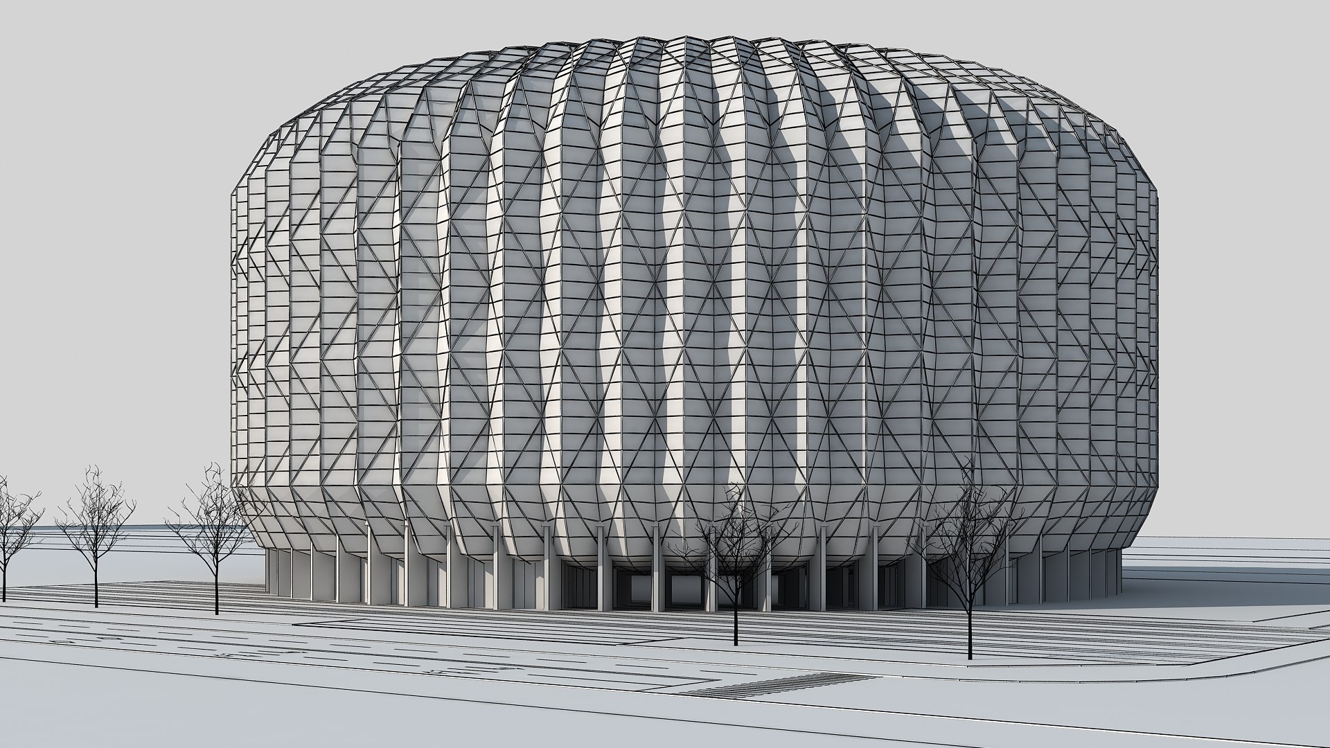 Modern Building 31 Model - TurboSquid 1730367