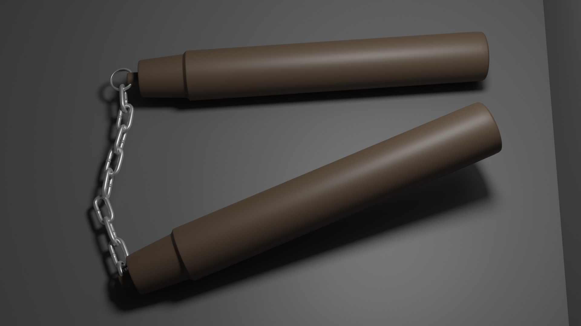 Basic Nunchucks 3D Model - TurboSquid 1660739
