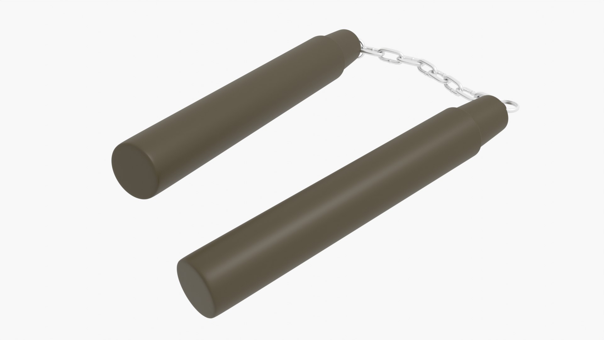 Basic Nunchucks 3D Model - TurboSquid 1660739