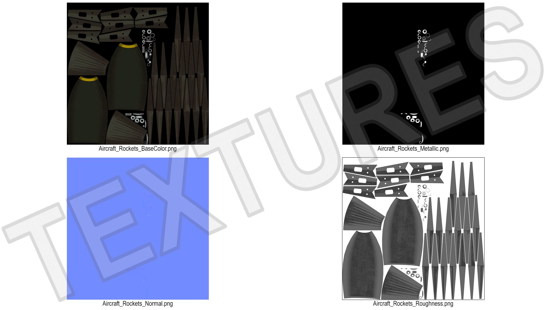Unguided Aerial Bomb Model 3D Model - TurboSquid 2382547