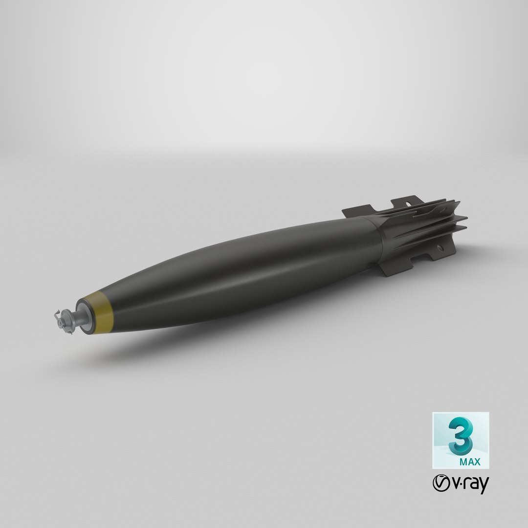 Unguided Aerial Bomb Model 3D Model - TurboSquid 2382547