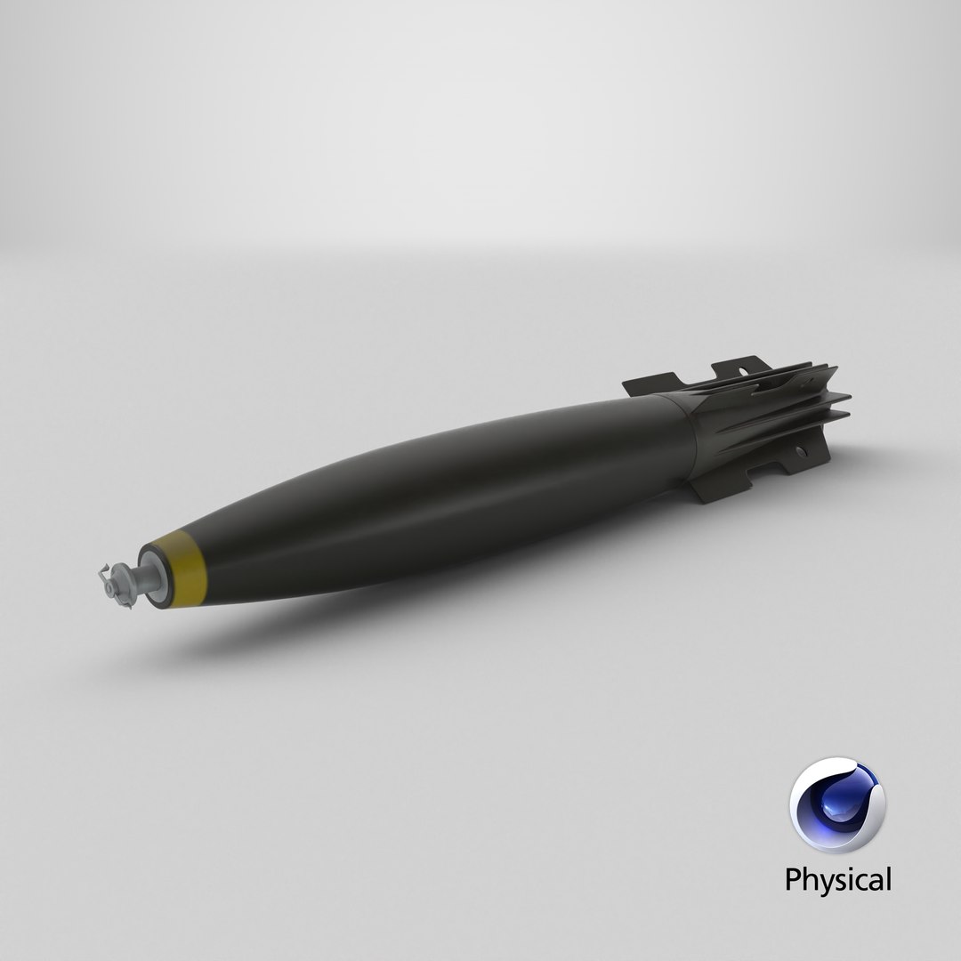 Unguided Aerial Bomb Model 3D Model - TurboSquid 2382547