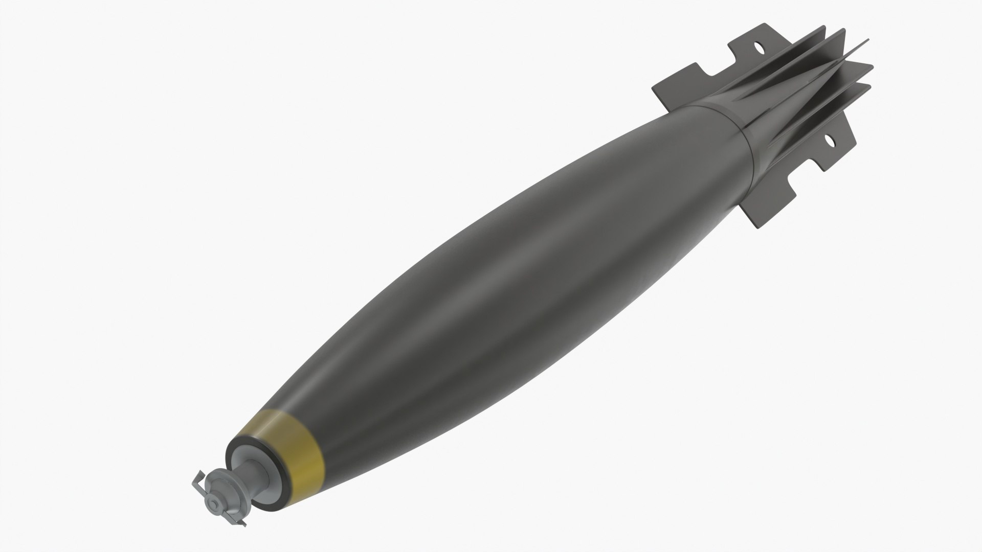 Unguided Aerial Bomb Model 3D Model - TurboSquid 2382547