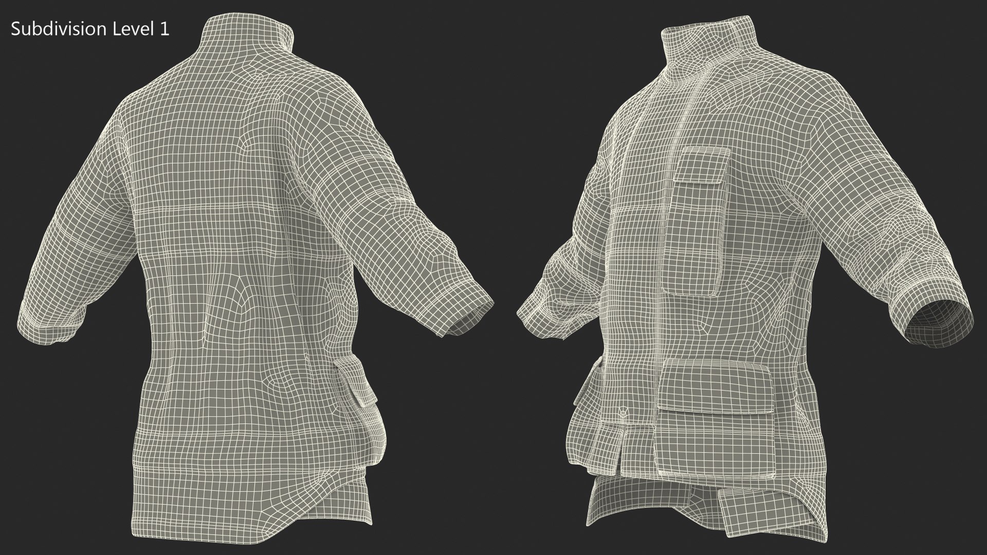 3D firefighting coat model - TurboSquid 1685071