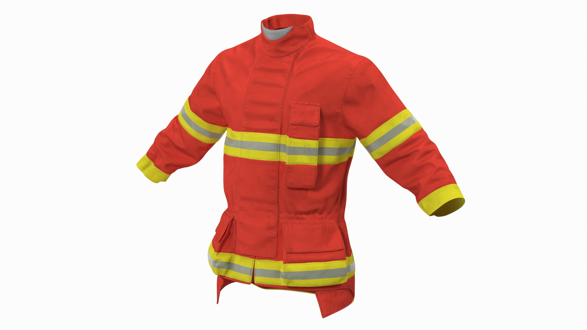 3D Firefighting Coat Model - TurboSquid 1685071