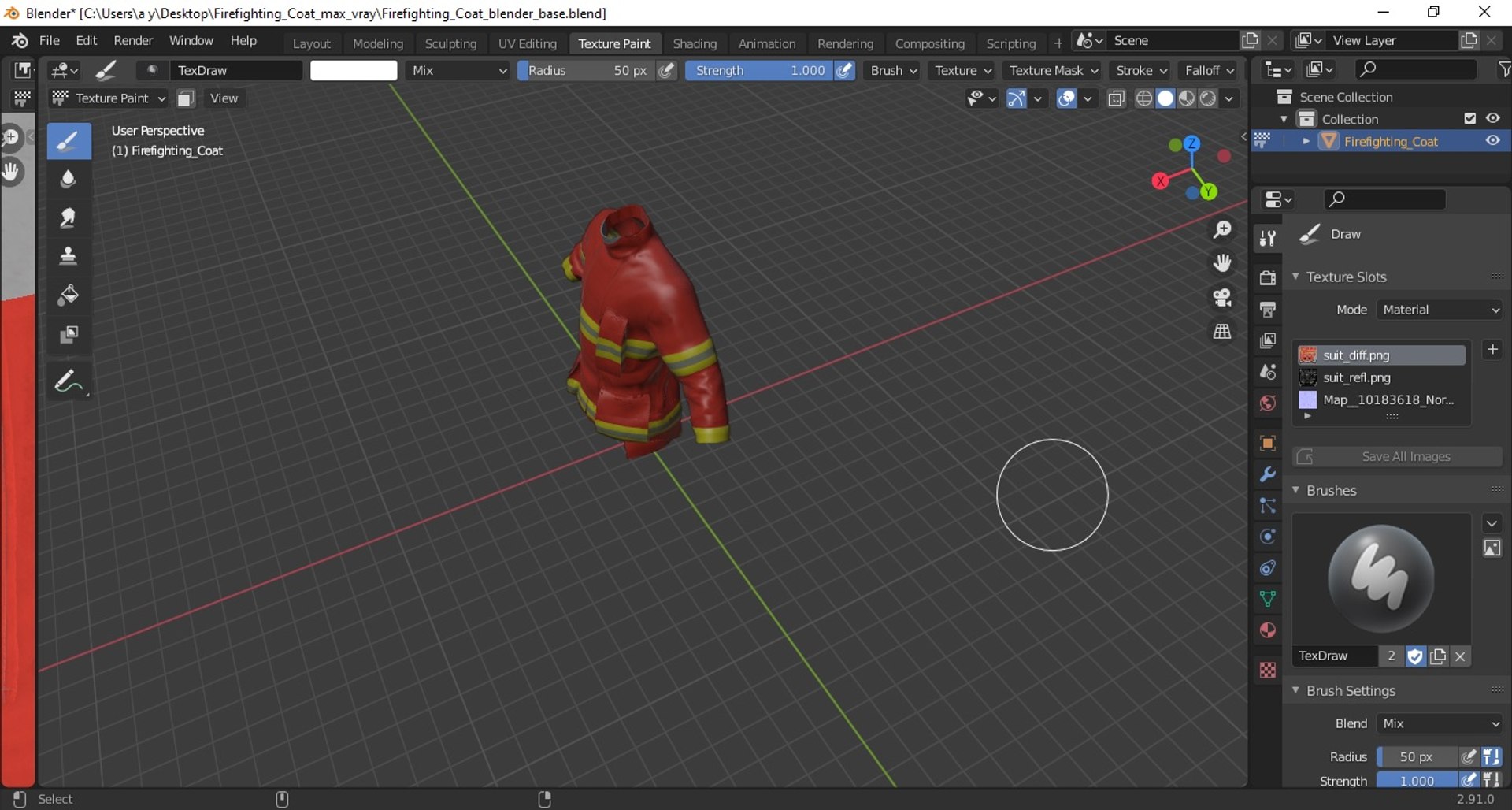 3D firefighting coat model - TurboSquid 1685071