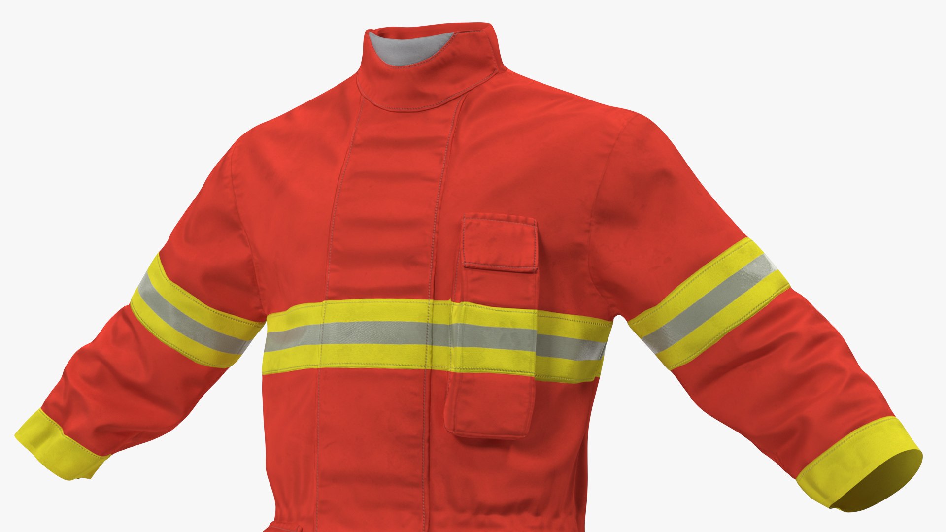 3D Firefighting Coat Model - TurboSquid 1685071