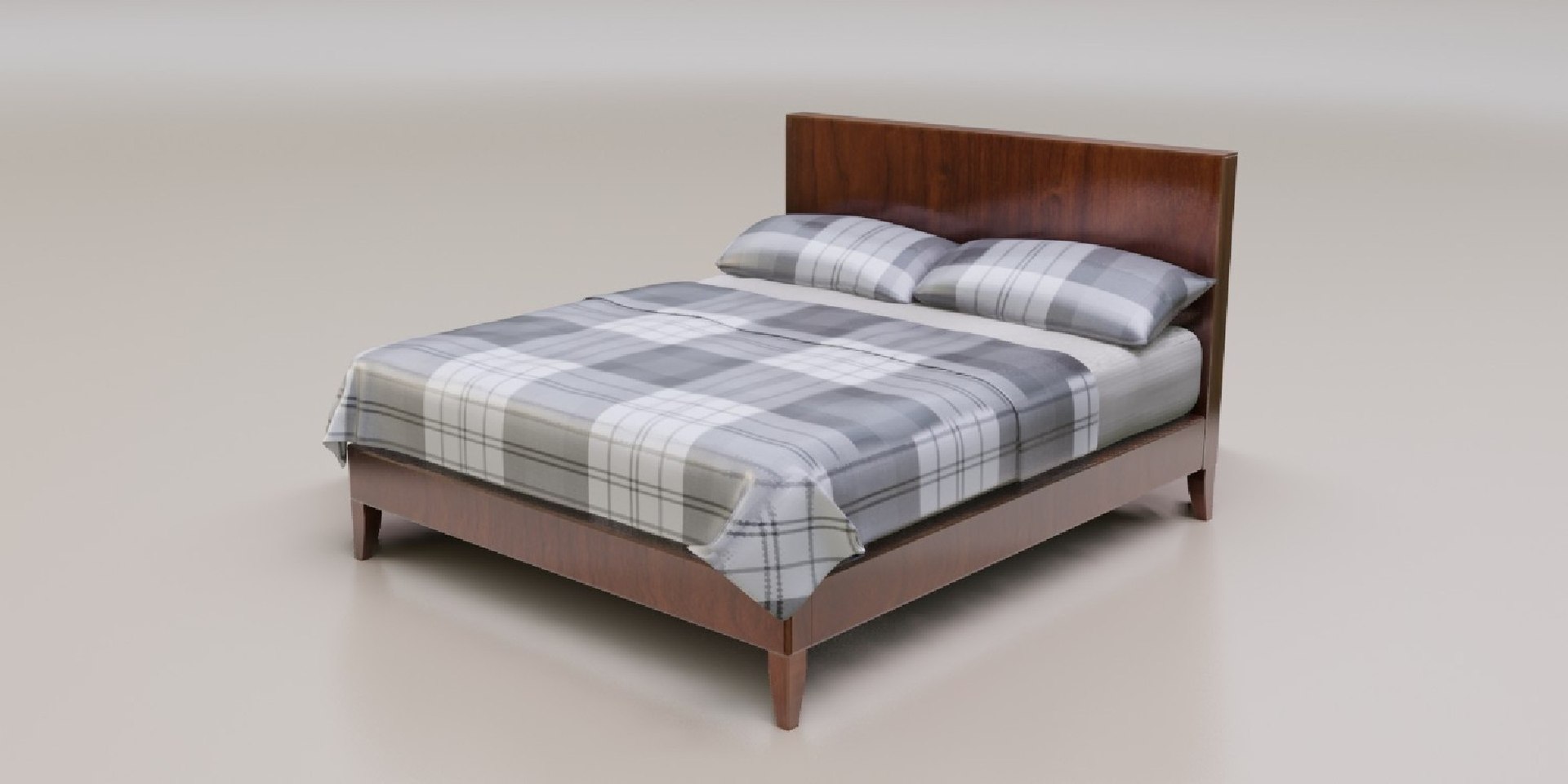 3D Bed 01 Model In Blender 3D Model - TurboSquid 1851188