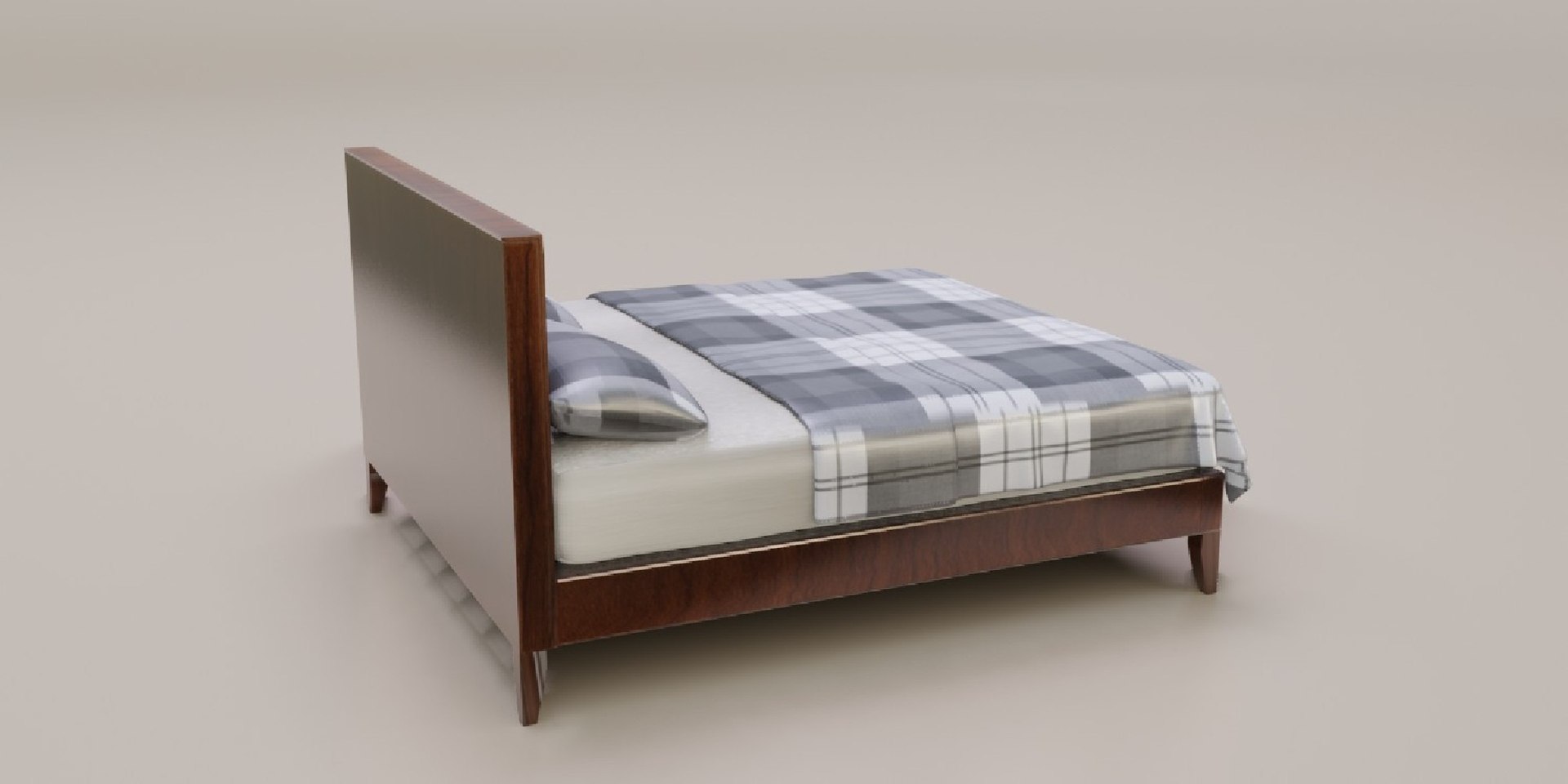 3D Bed 01 Model In Blender 3D Model - TurboSquid 1851188