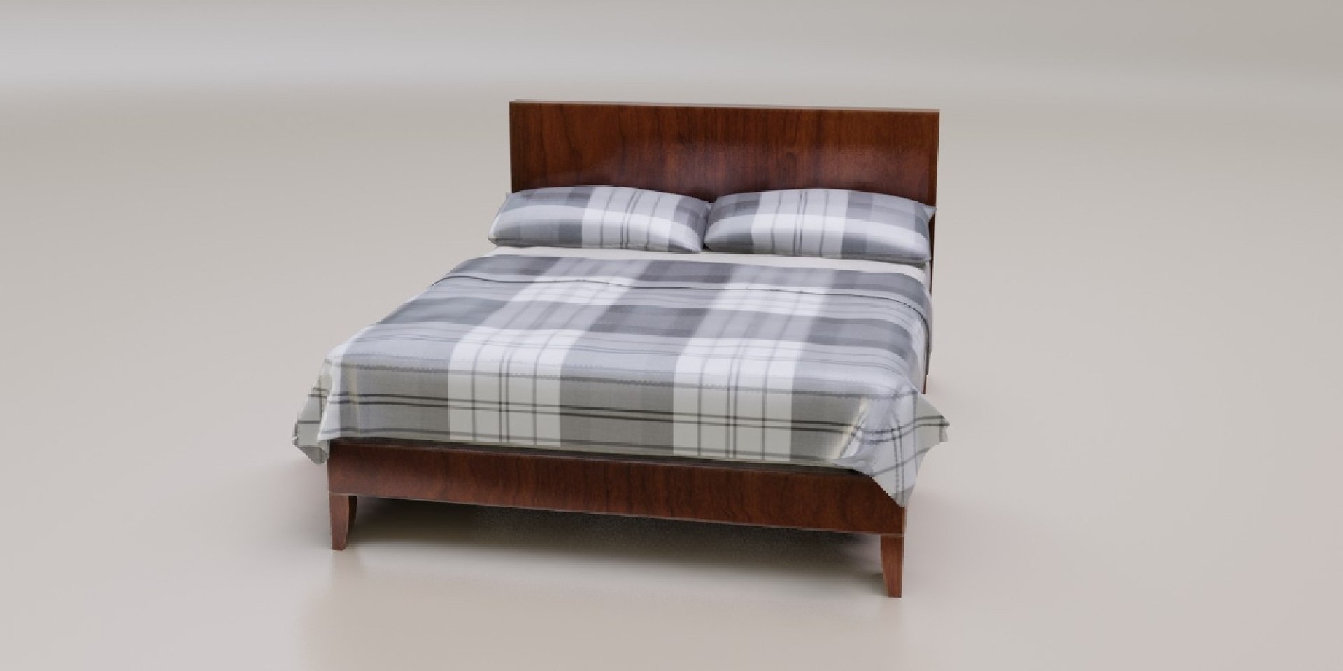 3D Bed 01 Model In Blender 3D Model - TurboSquid 1851188
