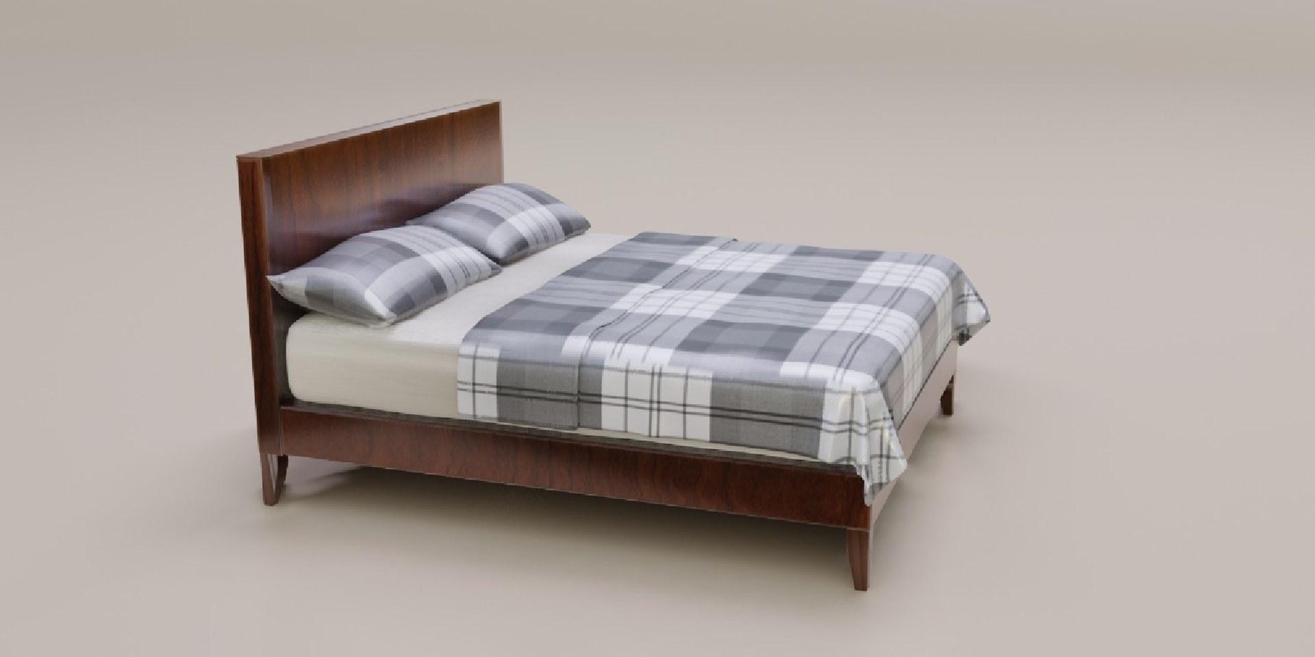 3D Bed 01 Model In Blender 3D Model - TurboSquid 1851188
