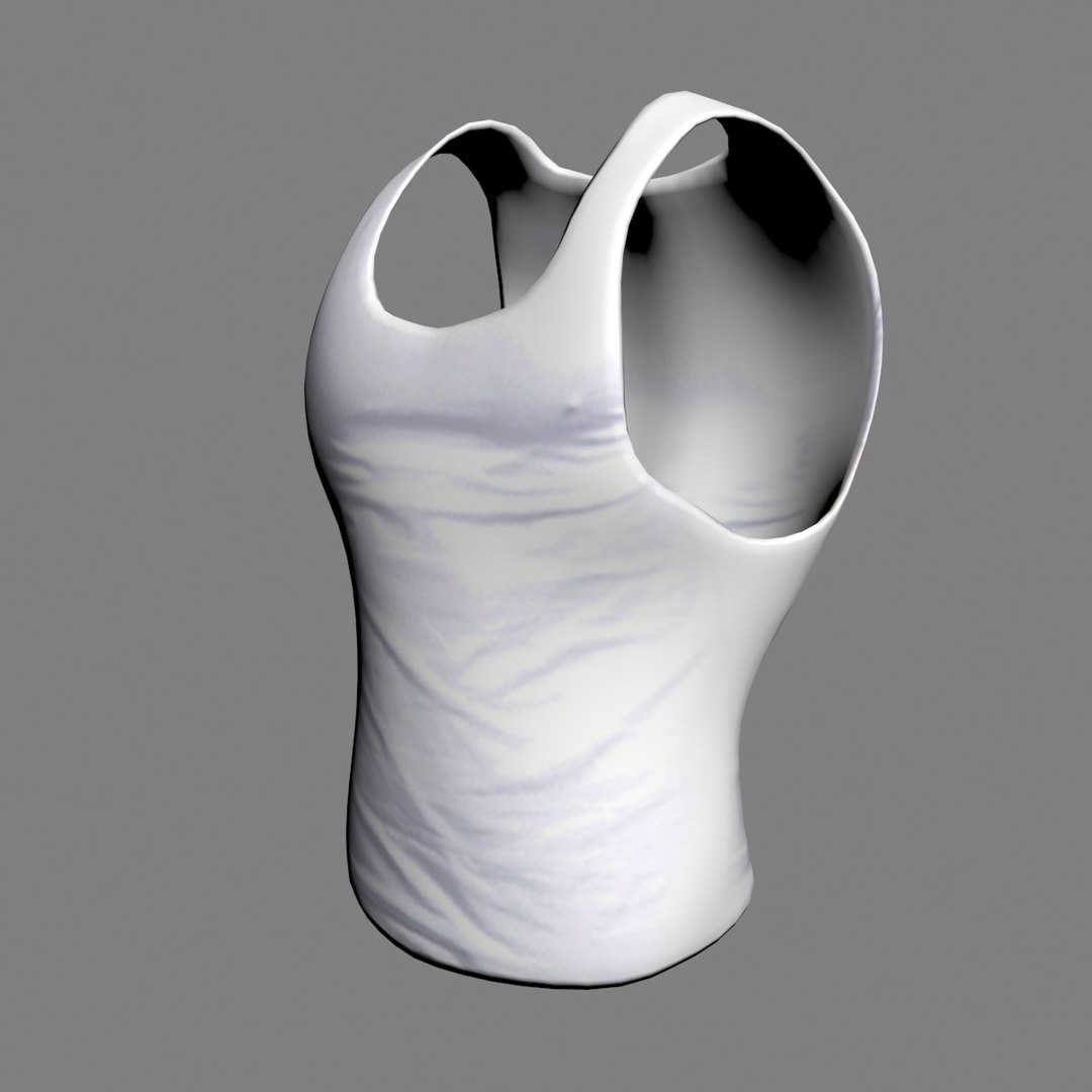 3d Shirt Male Model
