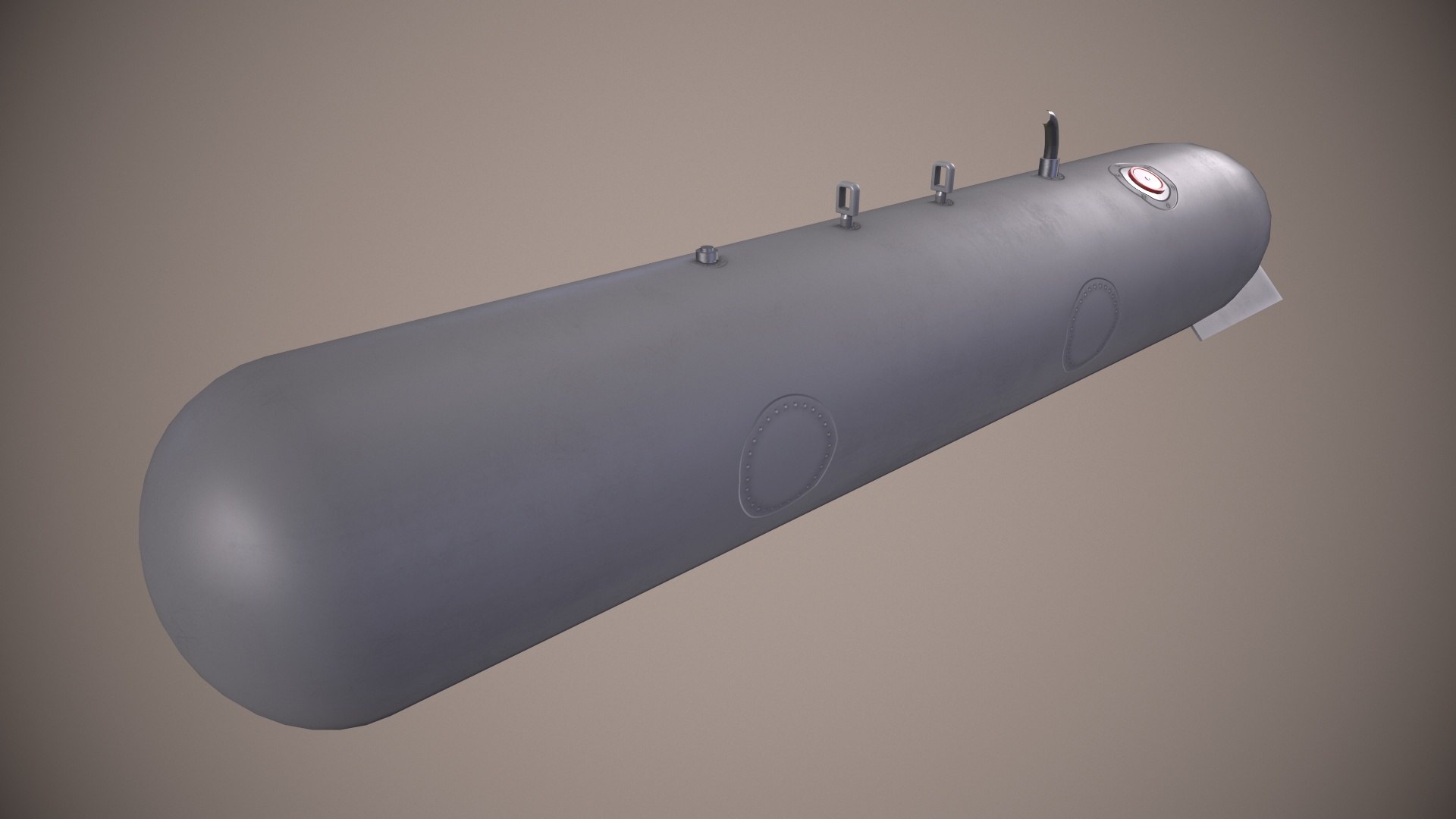 Aircraft External Fuel Tank 450L 3D Model - TurboSquid 1995244