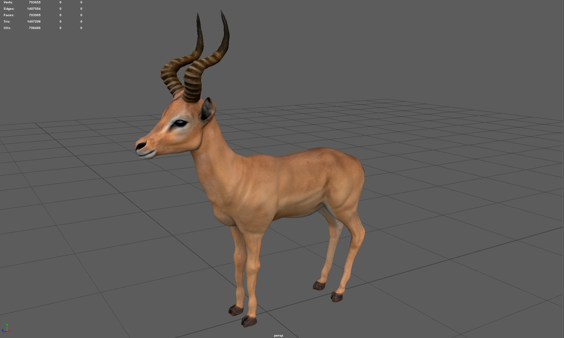 Realistic Impala Model - TurboSquid 1504674