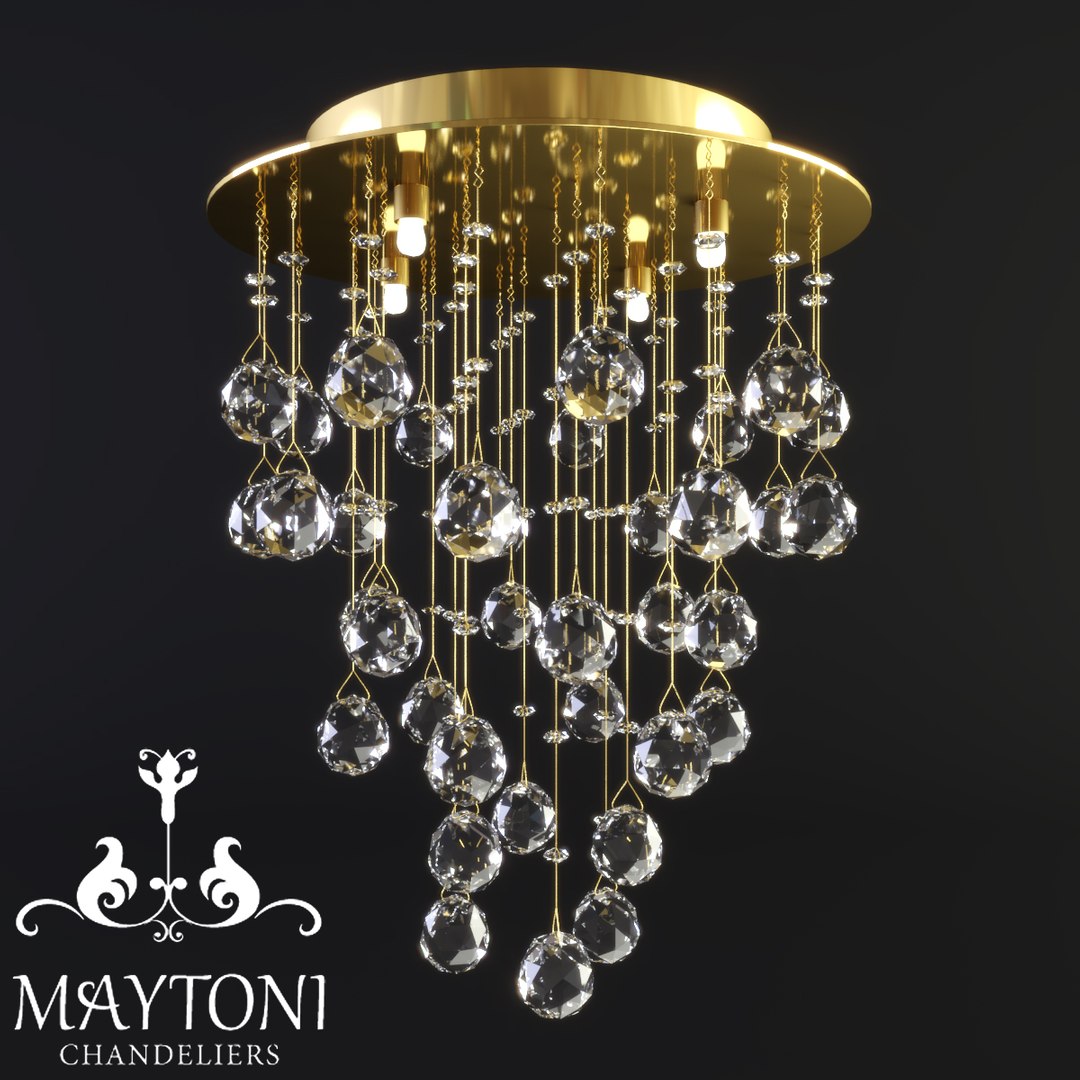 Maytoni Modern Rockfall Mod207-35-g 3D Model - TurboSquid 1252375